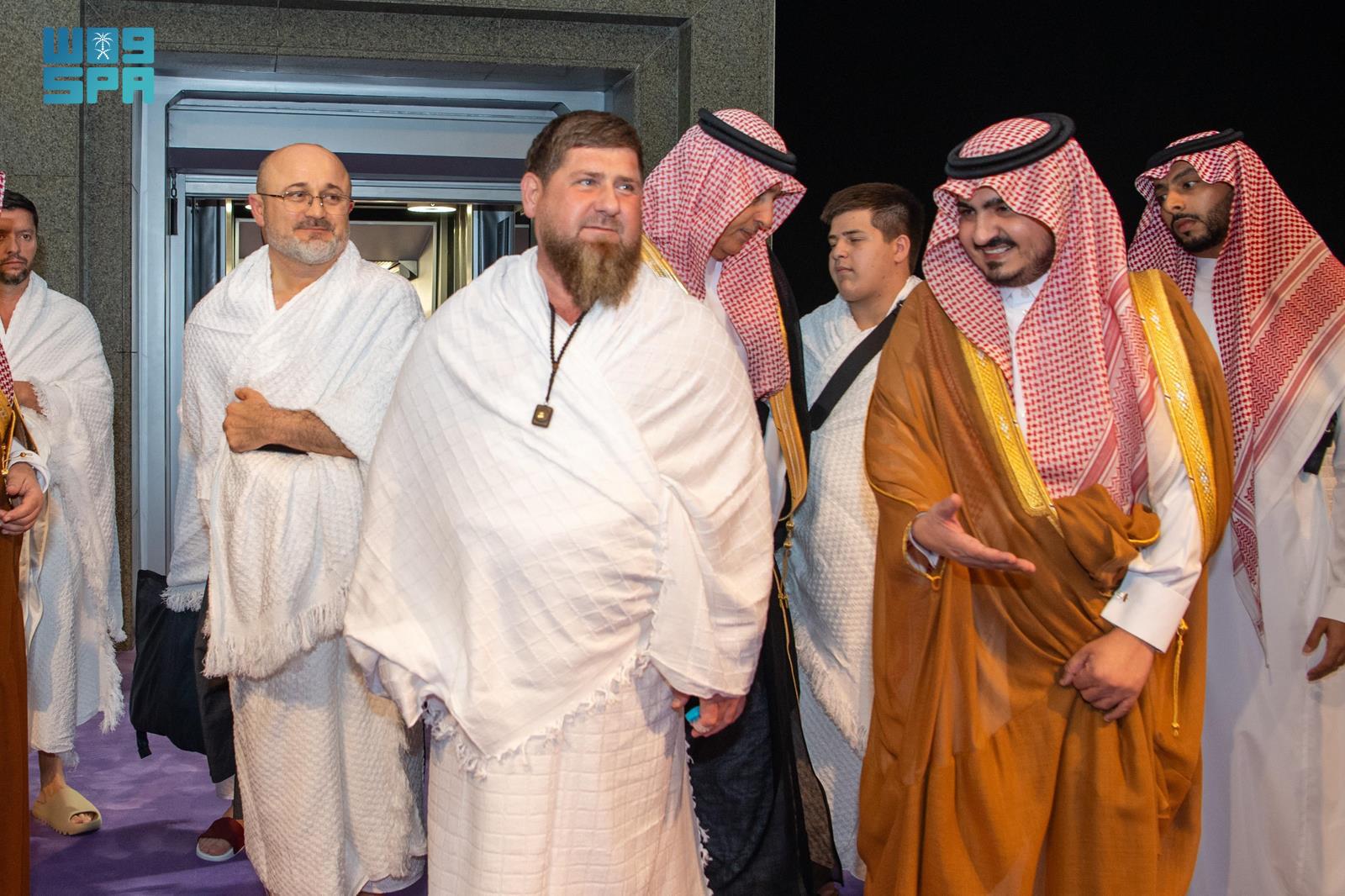 Chechen President Arrives in Jeddah