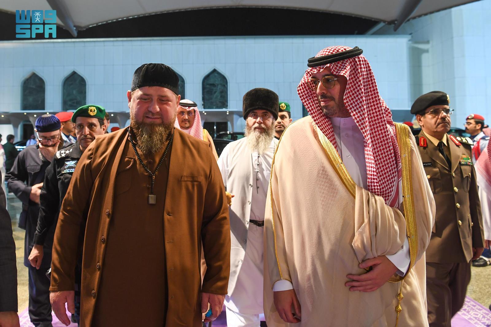 President of Chechen leaves Jeddah