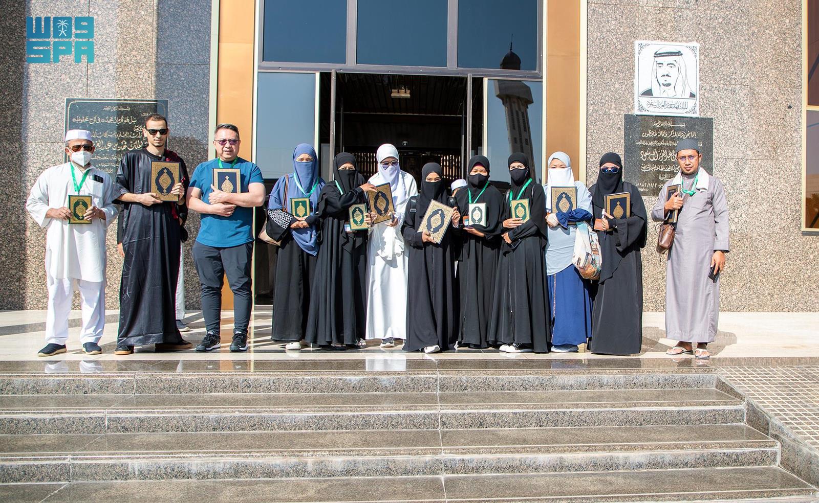 Guests of Custodian of Two Holy Mosques Program Visit King Fahd Quran ...