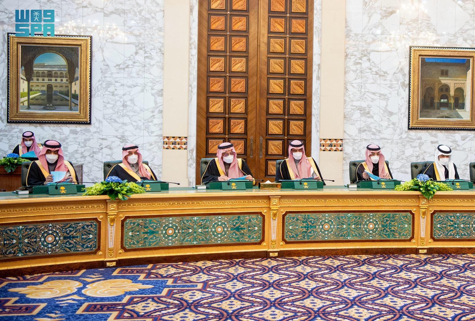 The Custodian of the Two Holy Mosques Chairs Cabinet Session