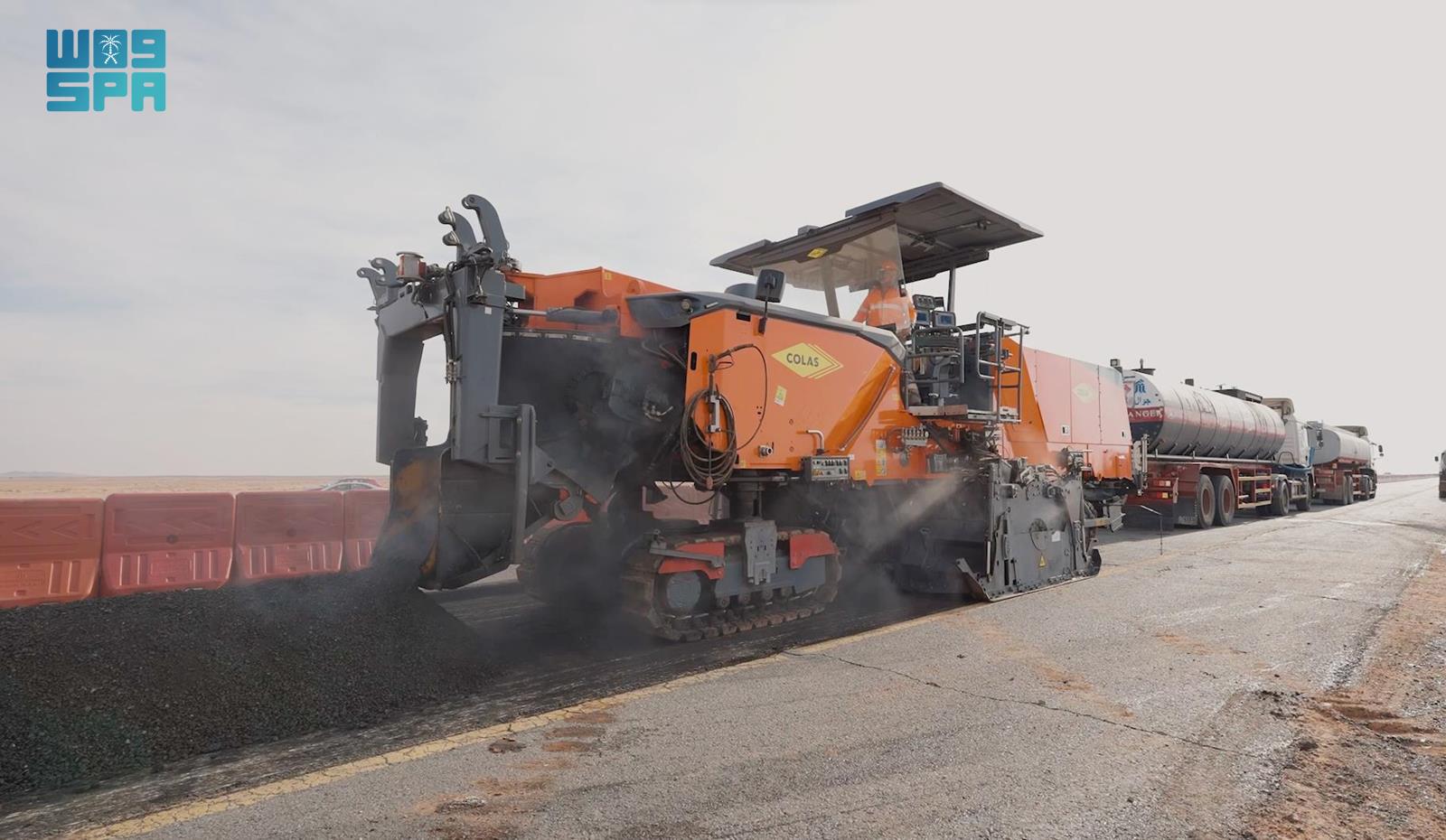 RGA Uses Modern Equipment to Recycle Asphalt on Site