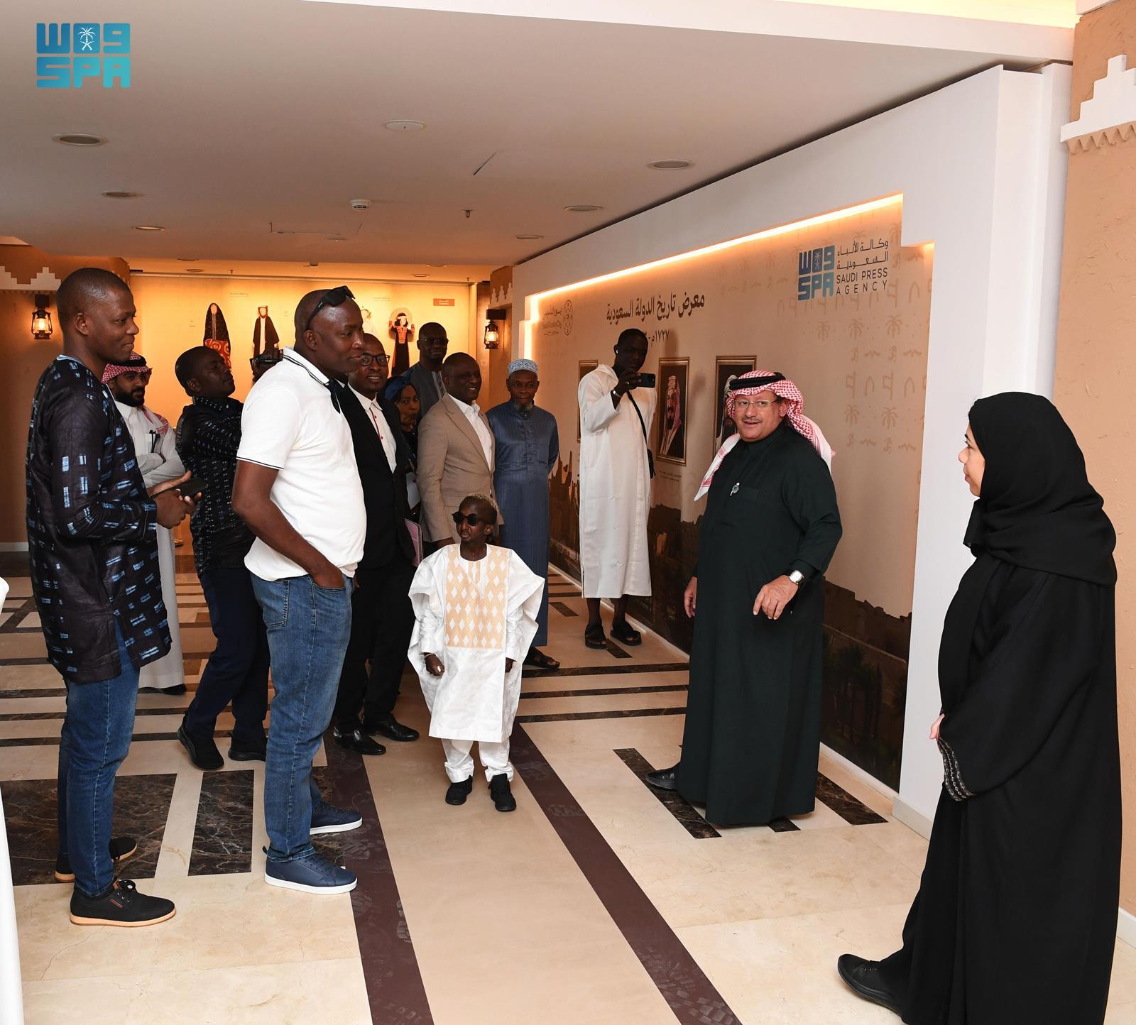 Media Delegation from Guinea Visits Saudi Arabia's History Exhibition ...