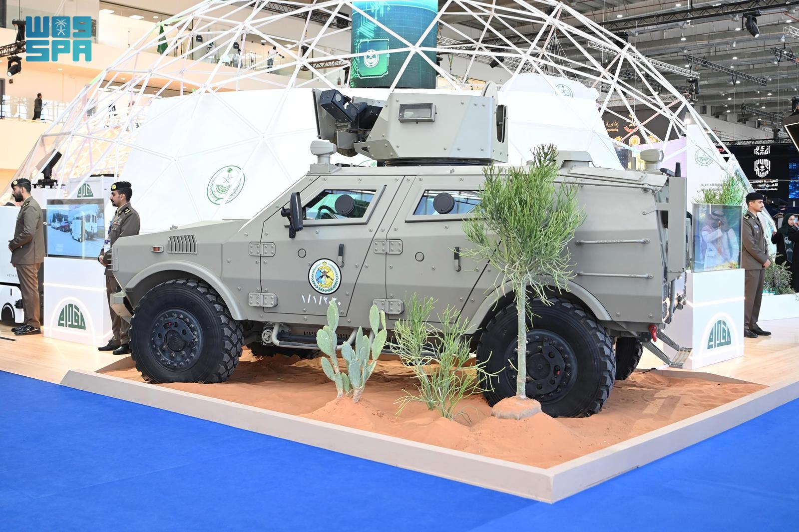 Ministry of Interior Displays Al-Dahna Armored Vehicle at World Defense ...