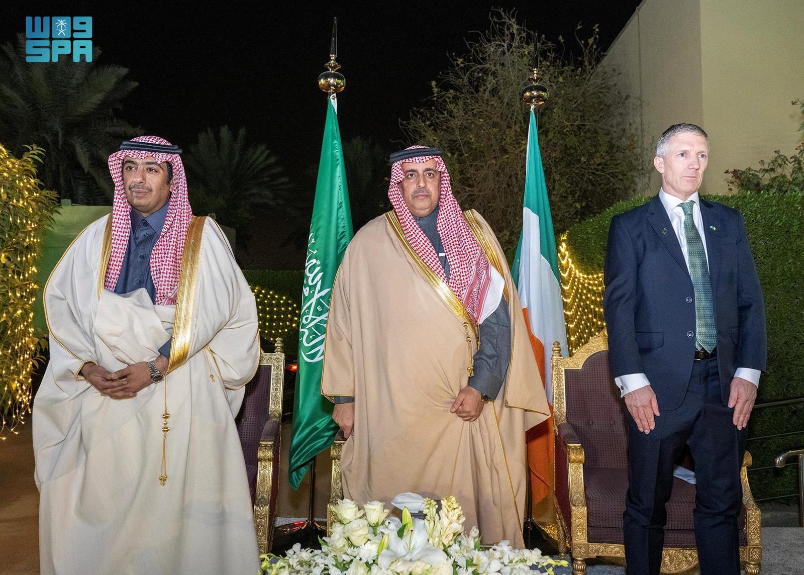 Undersecretary of Riyadh Region Attends Irish Embassy's National Day ...