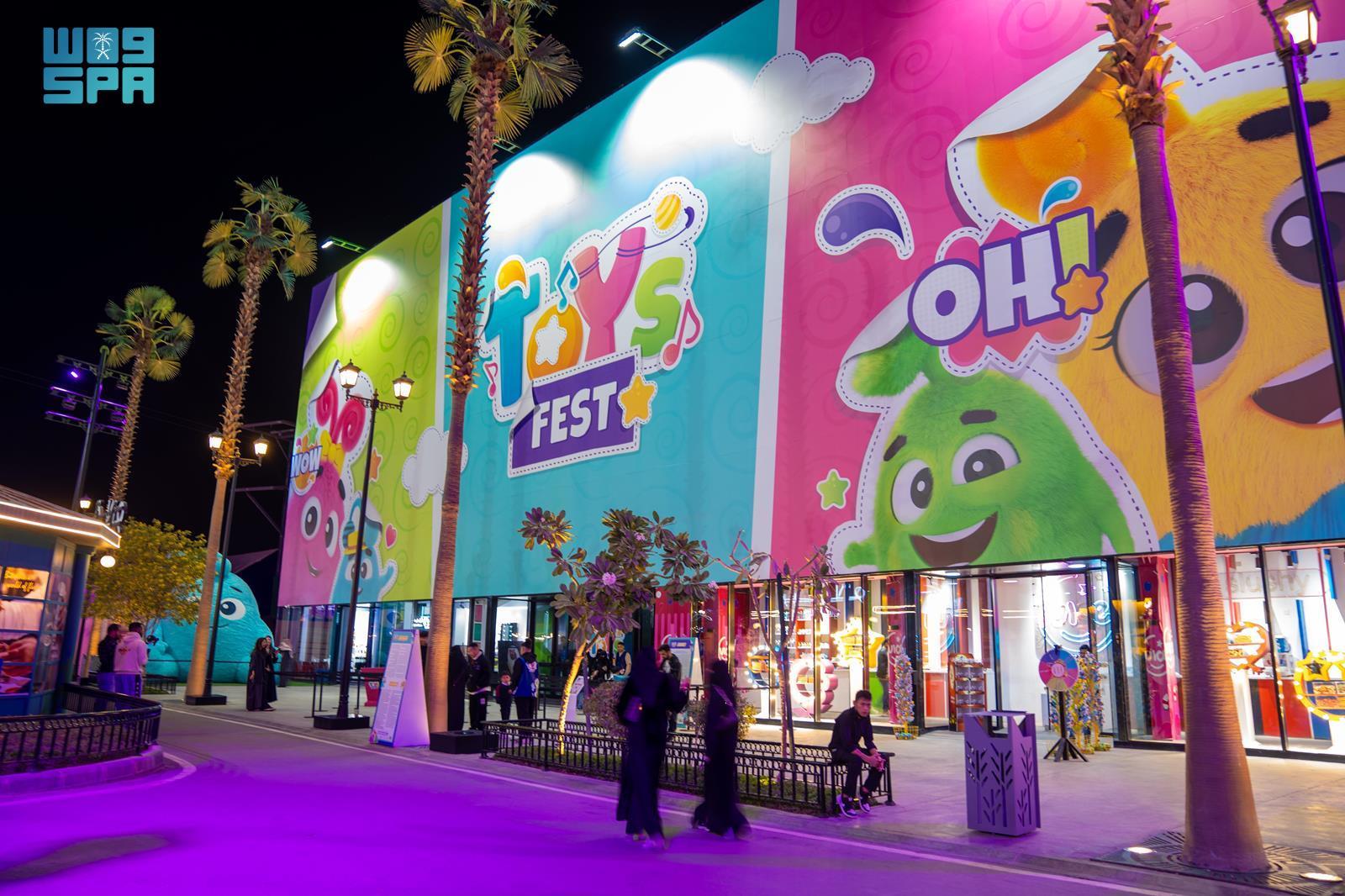 Play Area at Riyadh Toy Festival Welcomes Visitors