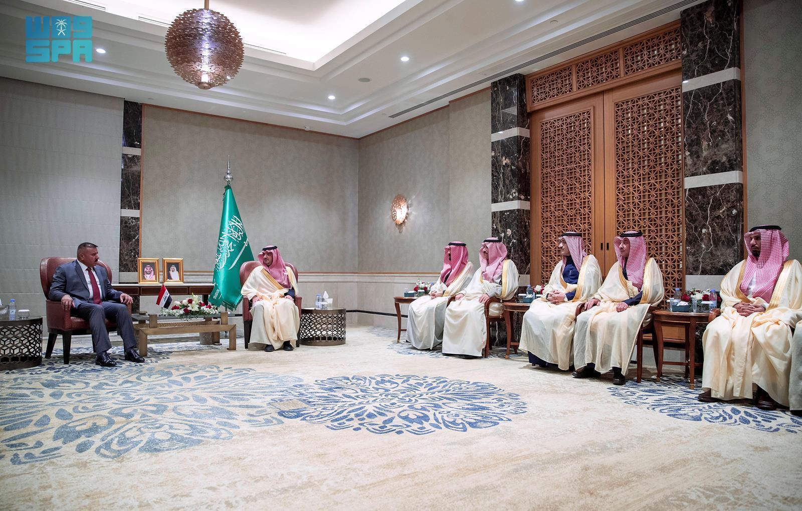 Saudi Interior Minister Meets with His Iraqi Counterpart