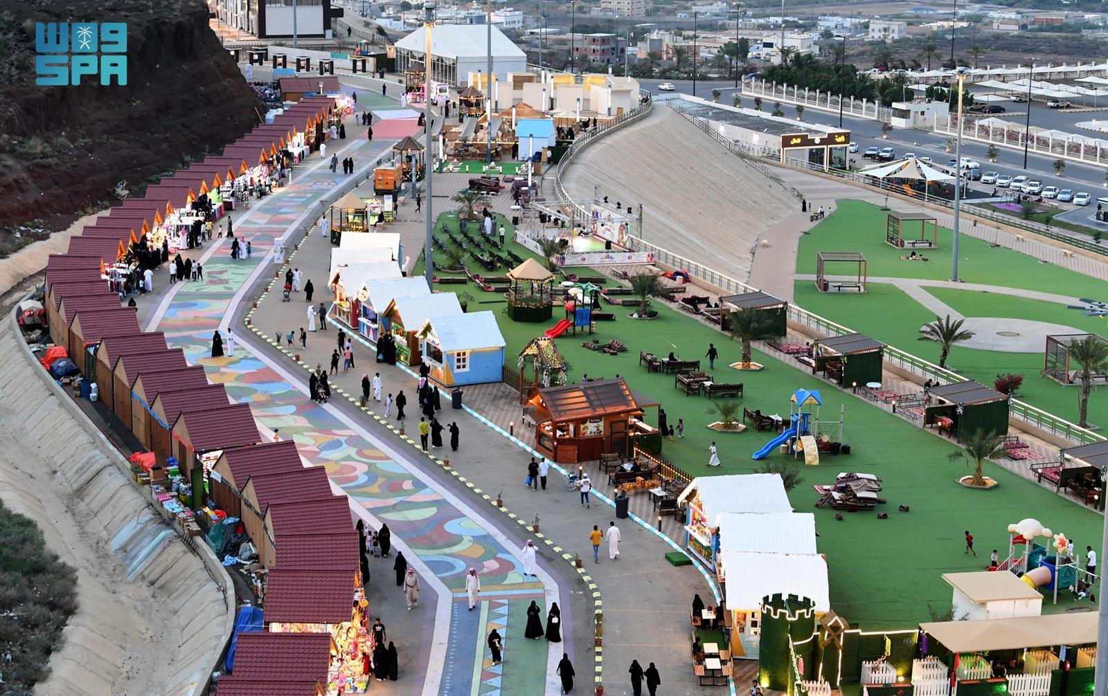 Visitors Interact with Art at Layali Mahayel Hawana Festival | Leaders