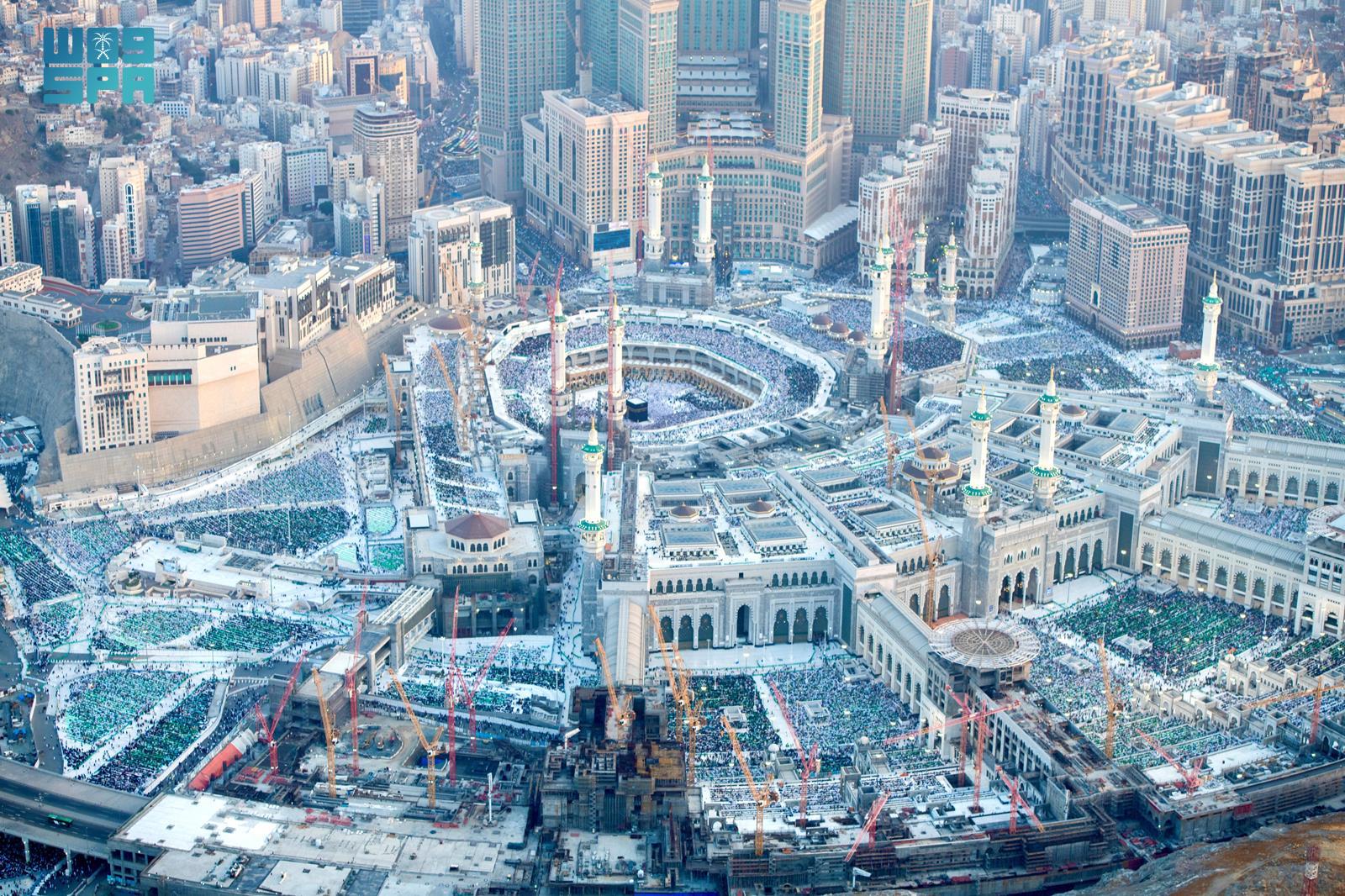 SPA Captures Smooth Flow of Grand Mosque Visitors from Security ...
