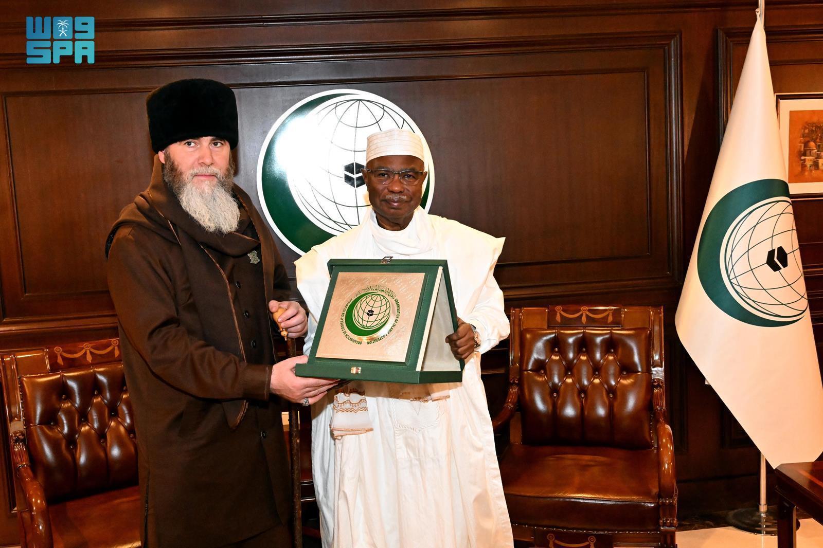 OIC Secretary General Meets Grand Mufti of Chechnya