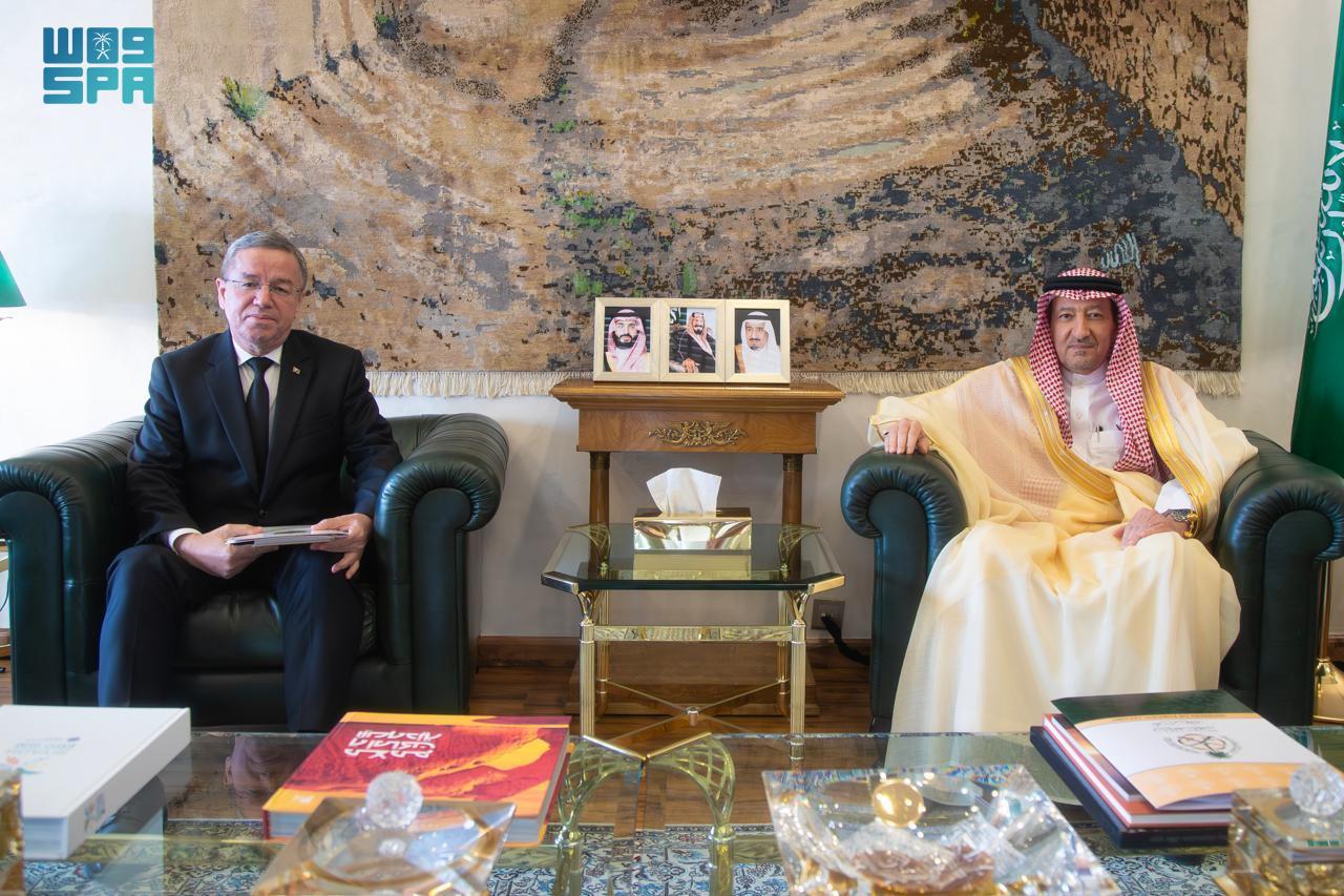 Vice Foreign Minister Receives Turkmen Ambassador to Saudi Arabia