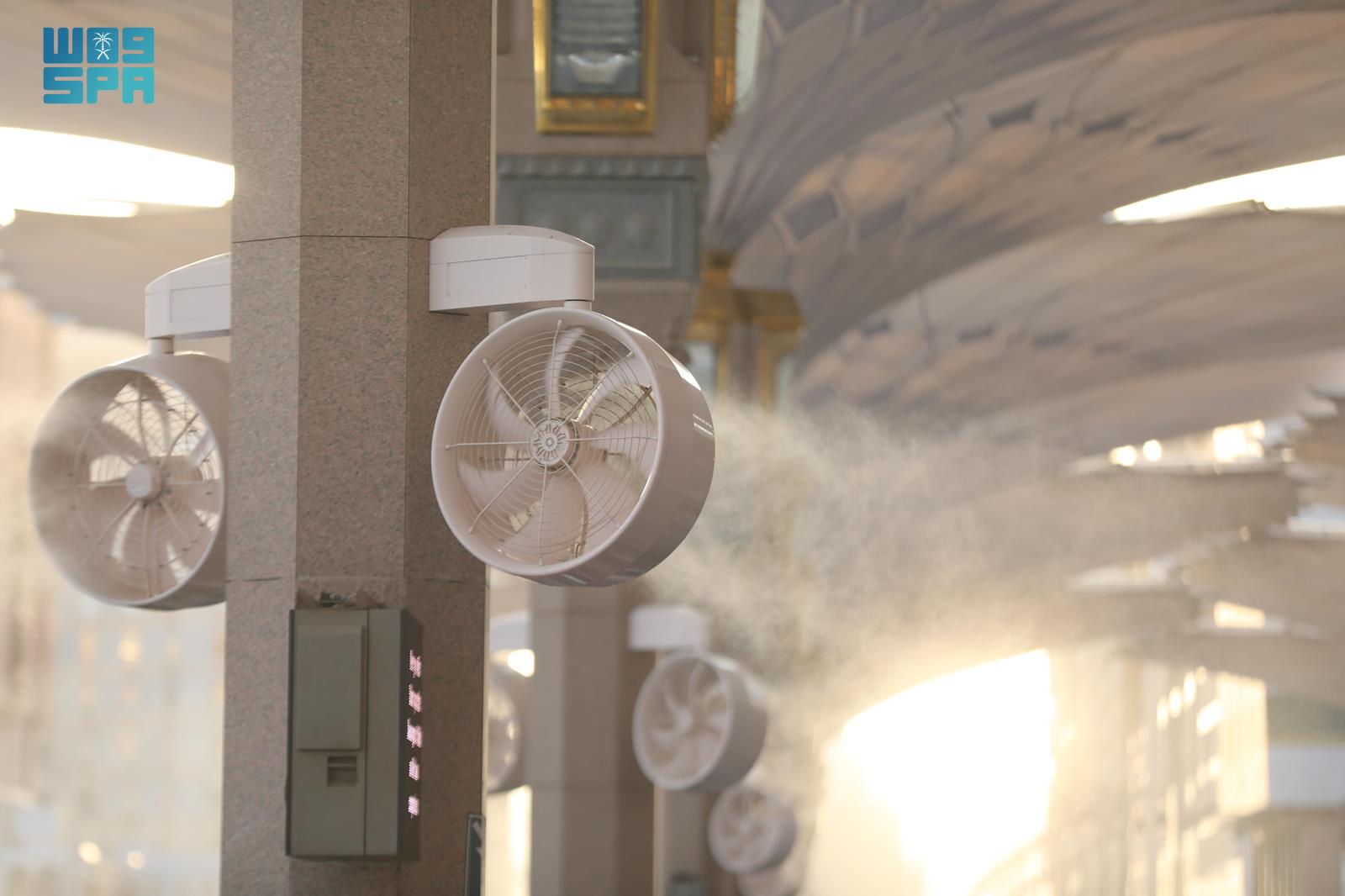 A Glimpse into 436 Mist Fans Cooling Atmosphere for Visitors at the ...