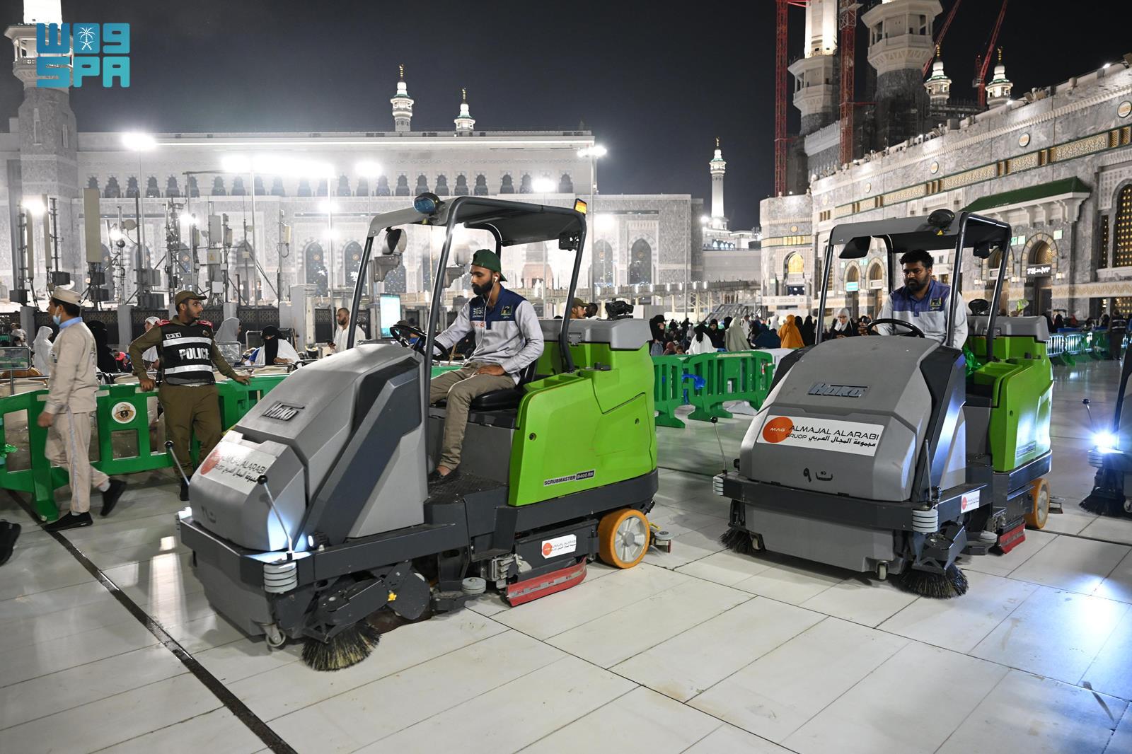 Grand Mosque Gleams During Last Ten Days of Ramadan with Doubled ...