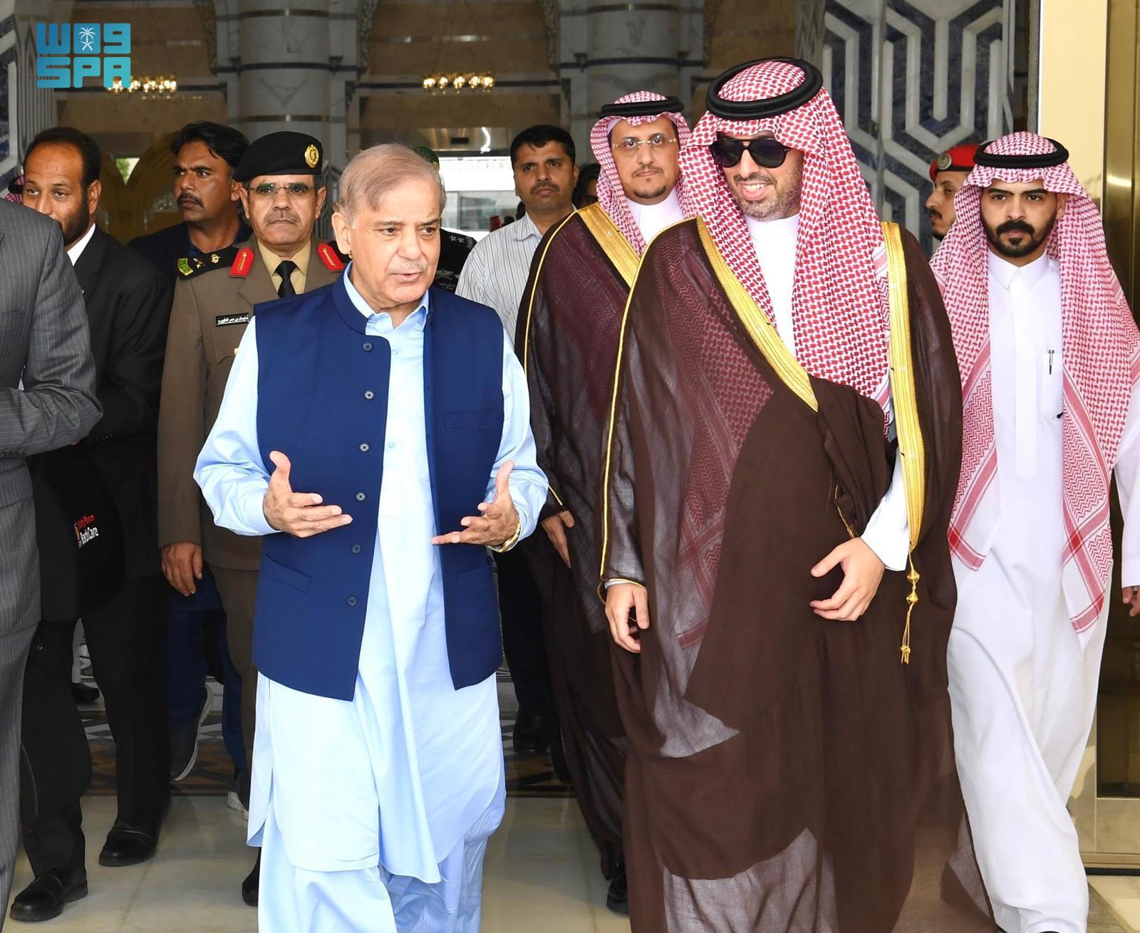 Prime Minister of Pakistan Leaves Jeddah