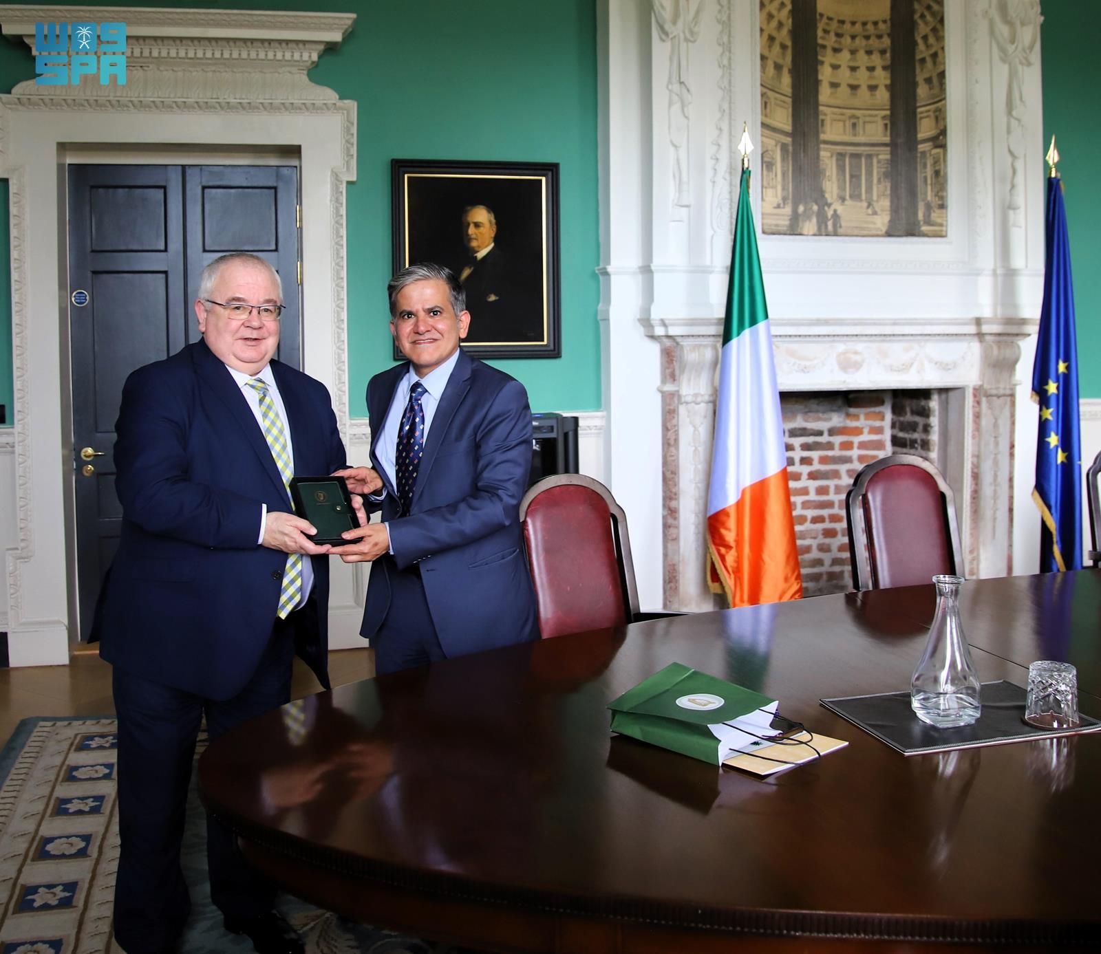 Ireland’s Lower House Speaker Meets with Acting Chargé d'Affaires of ...