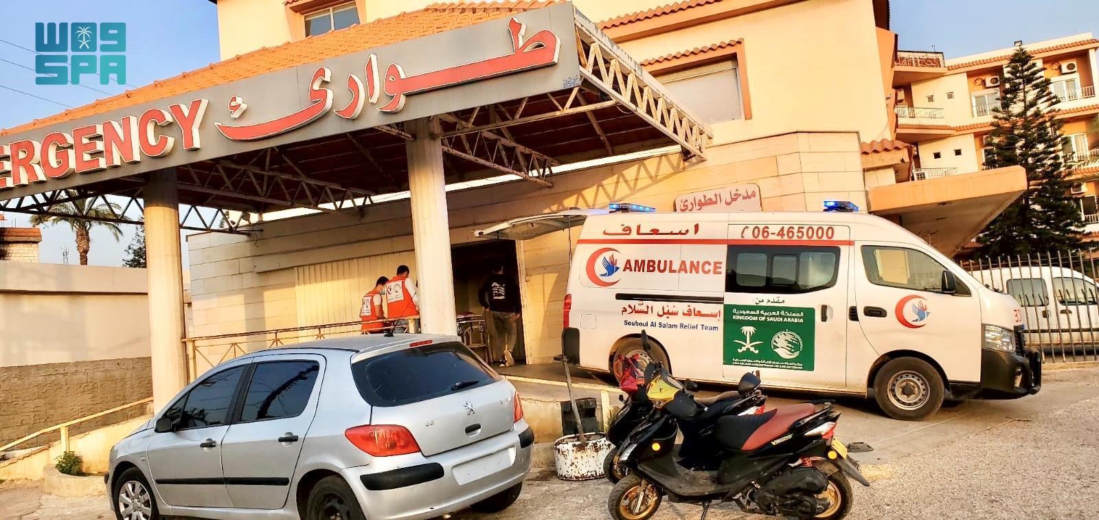 Funded By KSrelief, the Lebanese Ambulance Service Has 63 Interventions ...