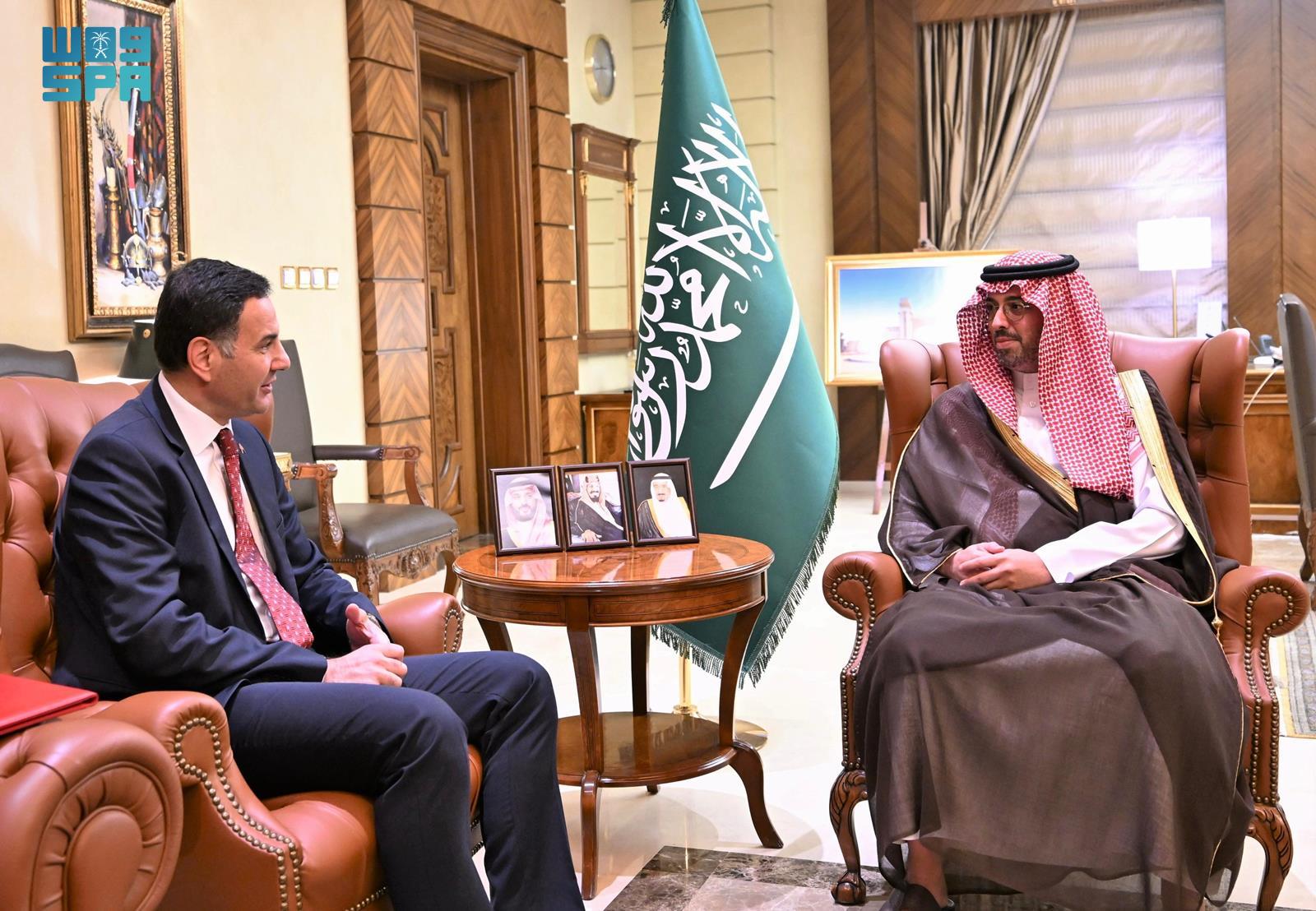 Jeddah Governor Receives Consul General of Türkiye