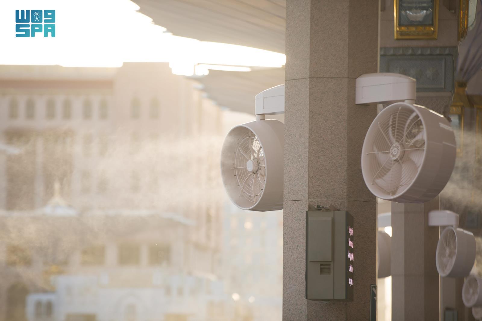 A Glimpse into 436 Mist Fans Cooling Atmosphere for Visitors at the ...