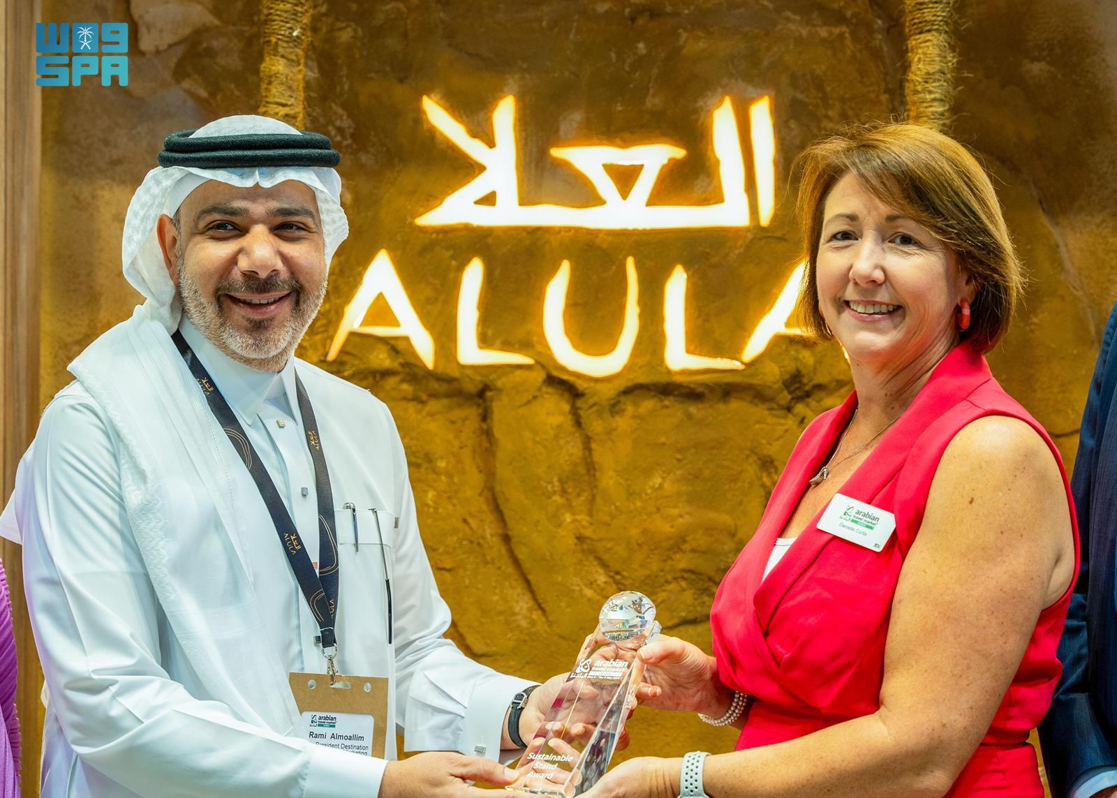 AlUla Wins Best Sustainable Pavilion Award at Arabian Travel Market 2024