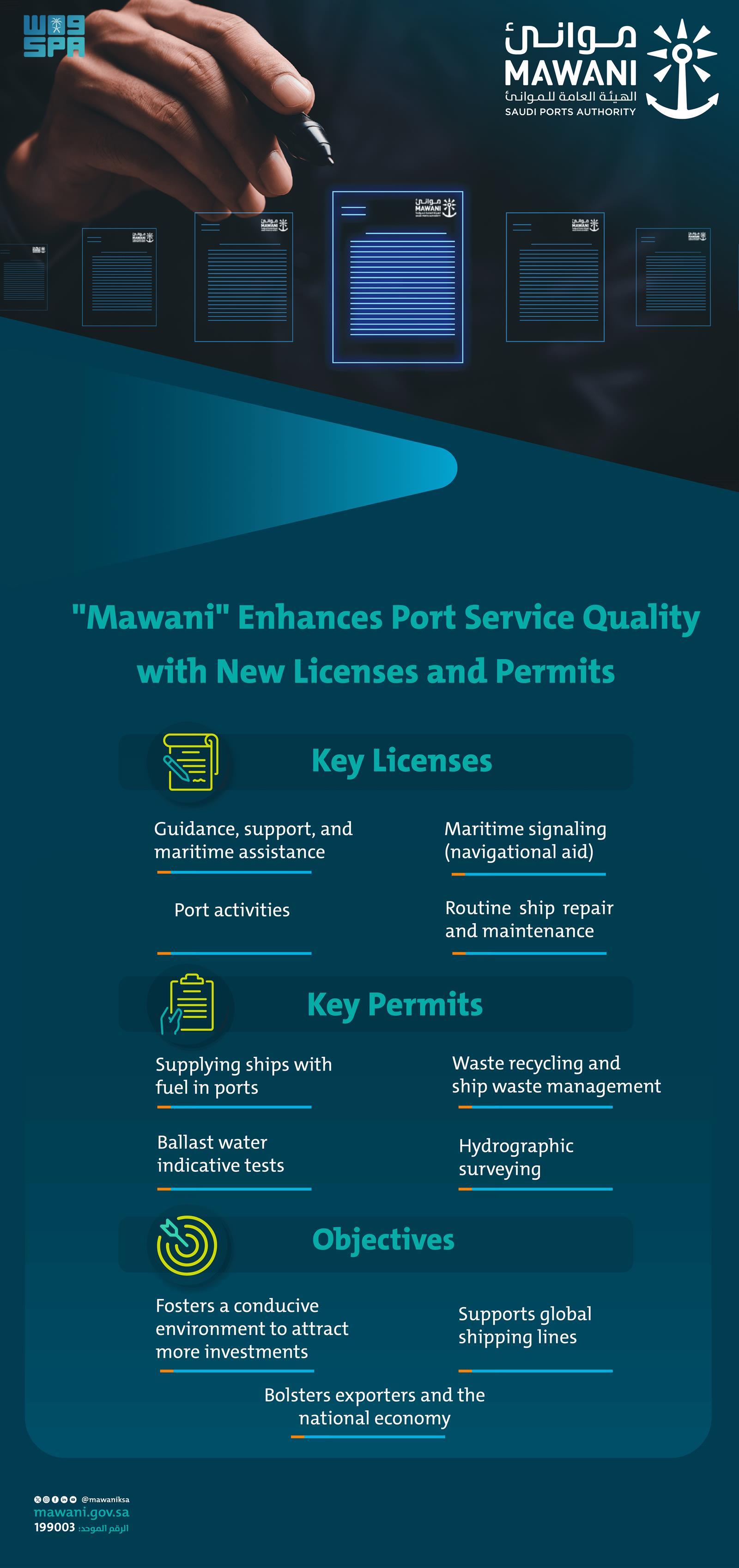 Mawani Streamlines Port Operations with New Licensing and Permit Package