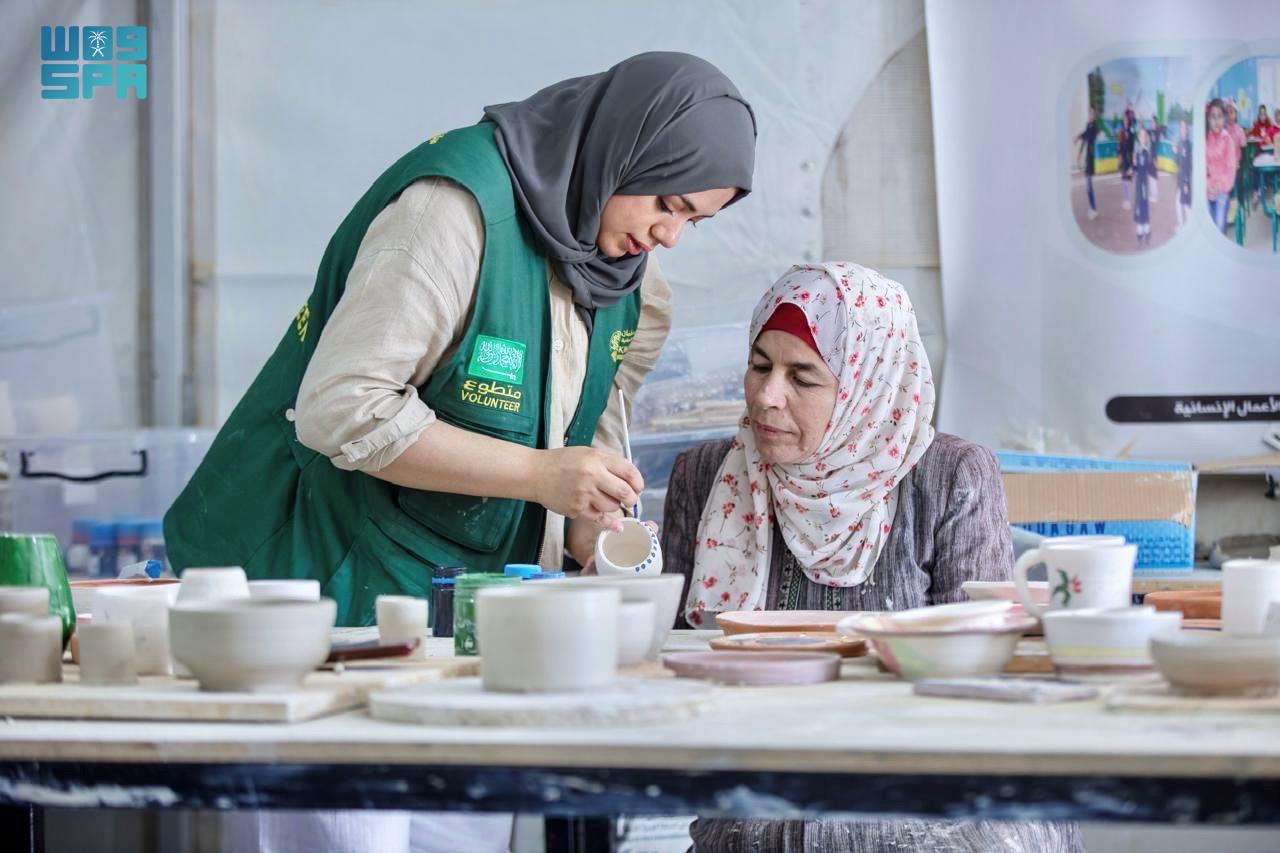 KSrelief Wraps Up its 25th Volunteer Training Program at Zaatari ...