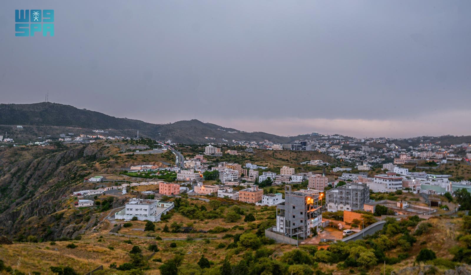 Al-Baha Region Receives Rainfall