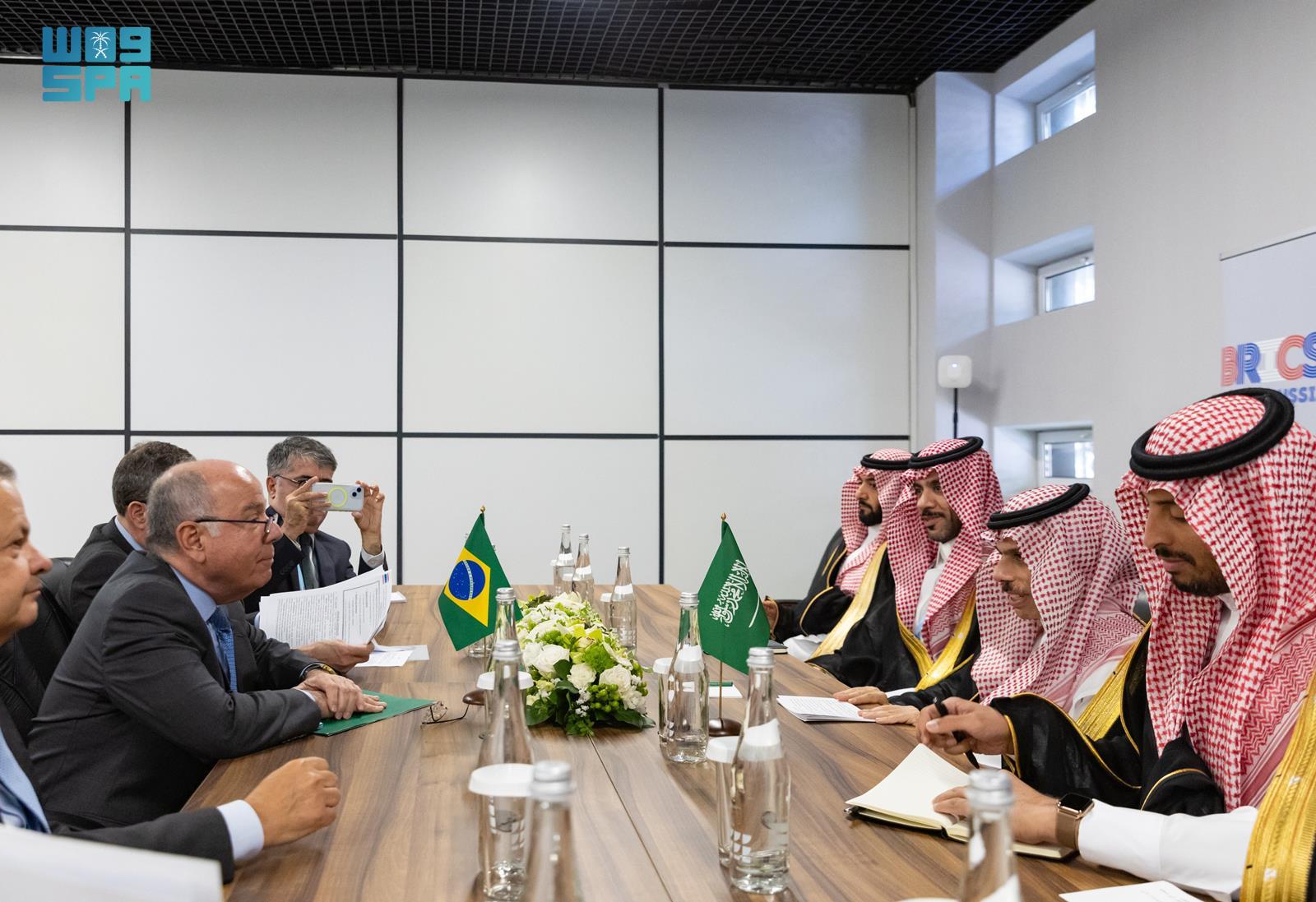 Foreign Minister Meets with Brazilian Counterpart