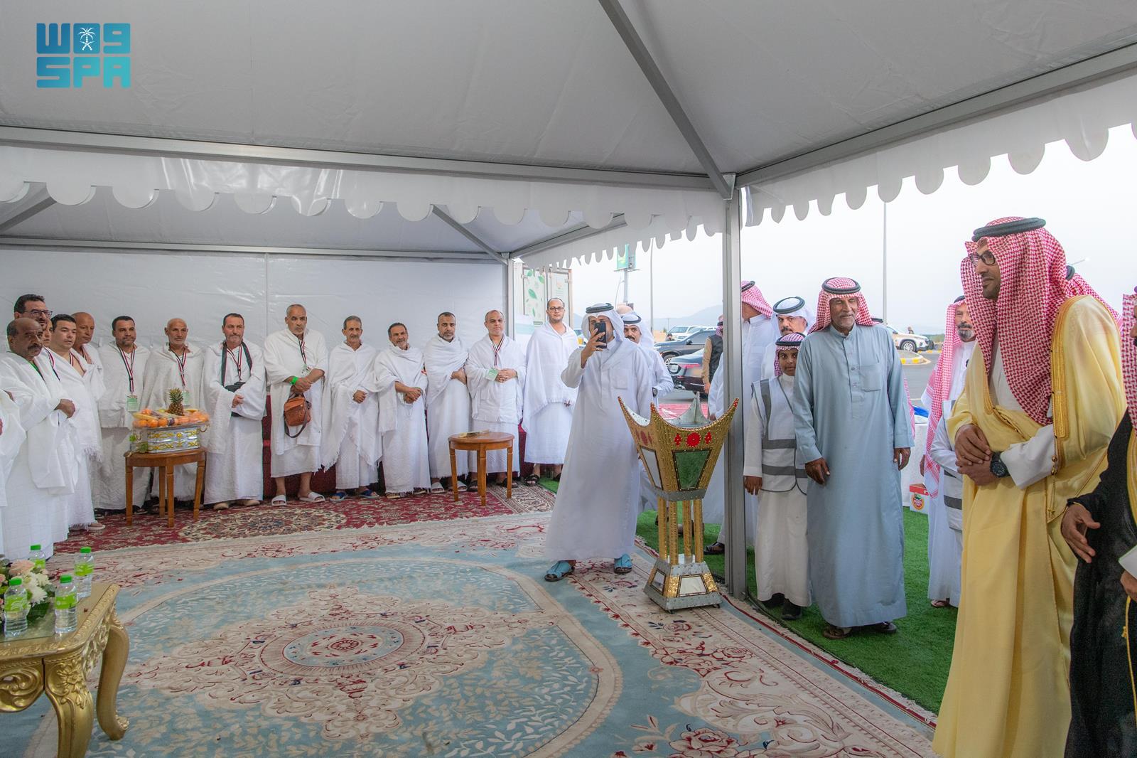Deputy Governor of Madinah Region Inspects Reception Center for ...
