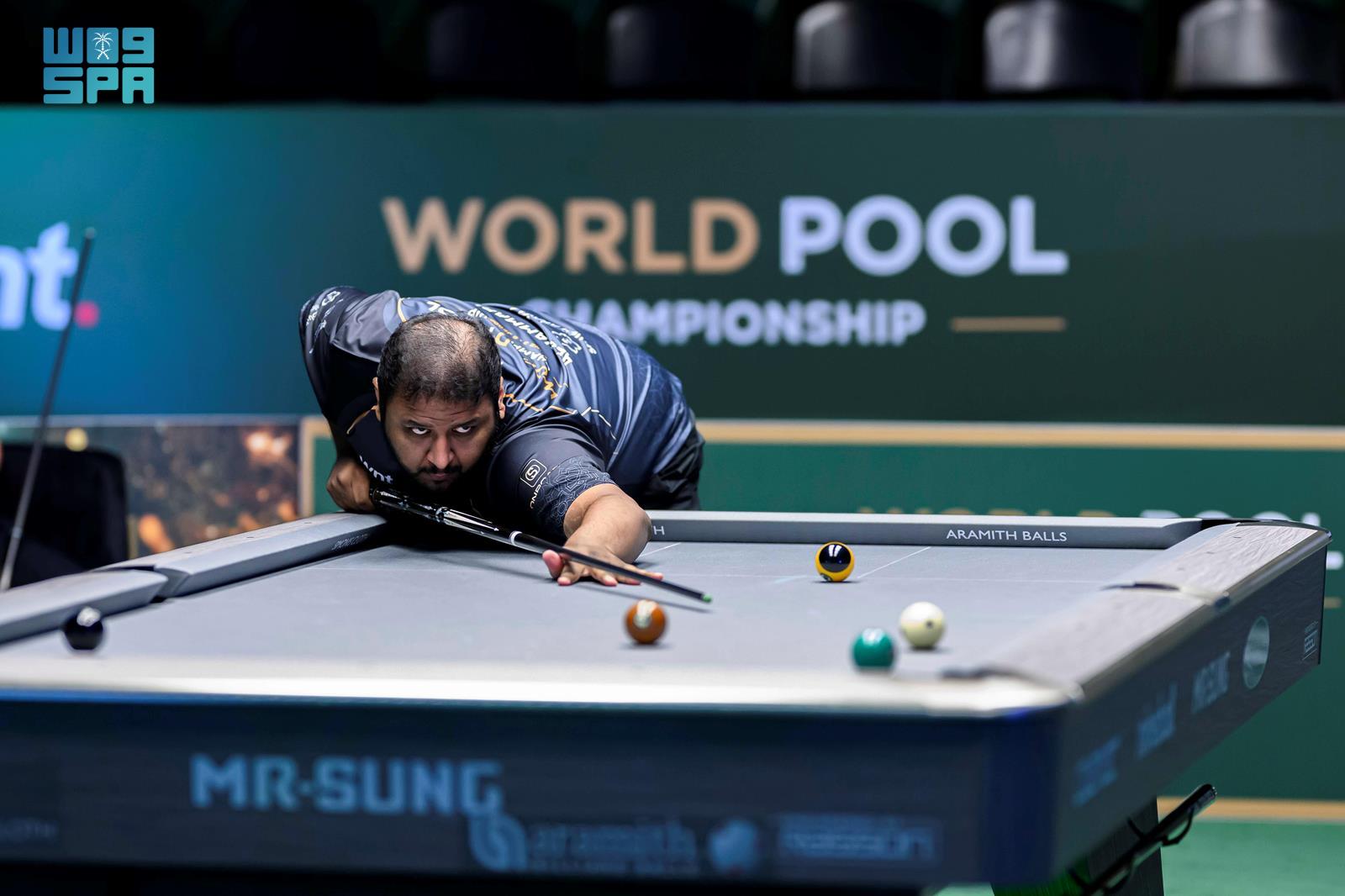 Saudi Player Al-Shammari Secures Impressive Victory at World Pool ...