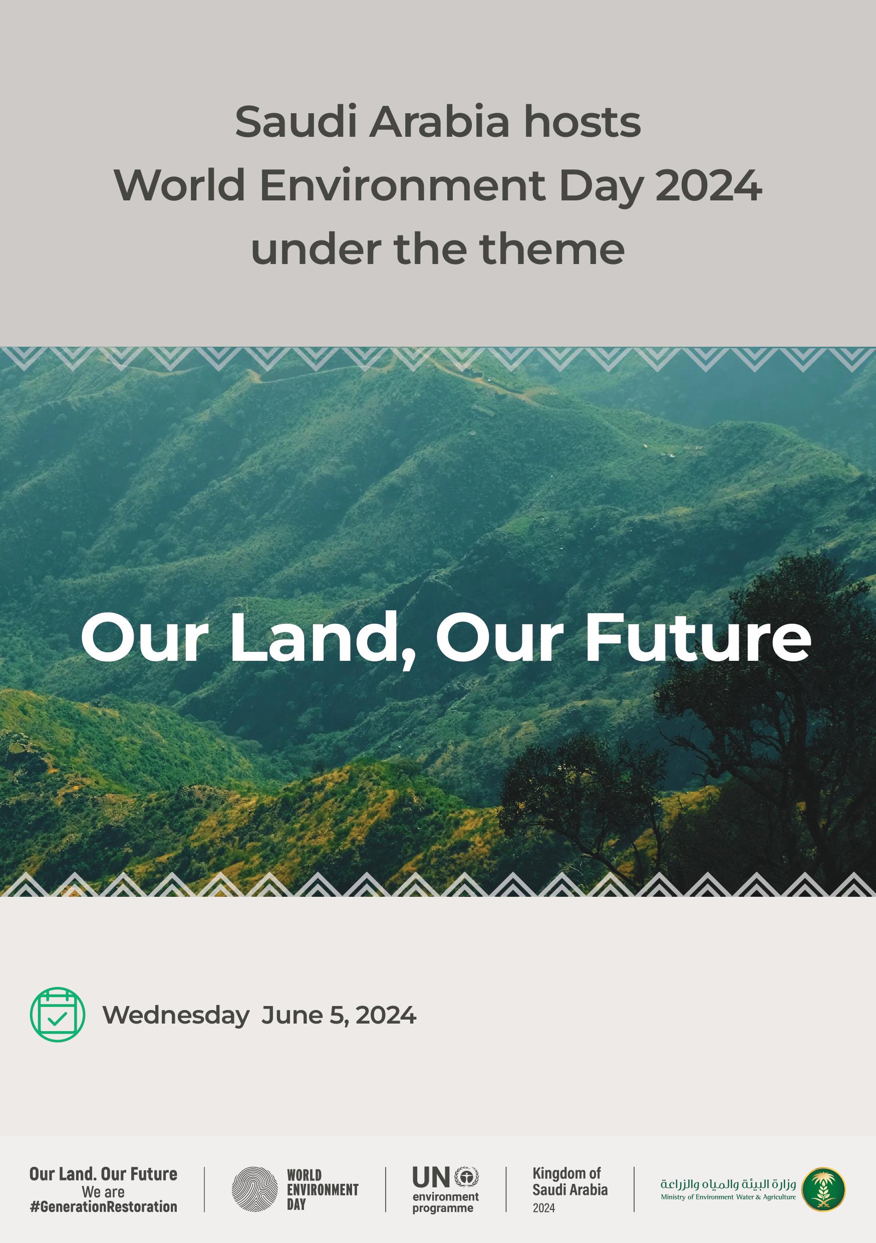 Saudi Arabia, UNEP to Host World Environment Day