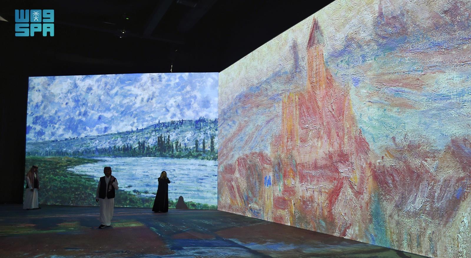 An Inspiring Journey in “Imagine Monet” Exhibition in Jeddah season