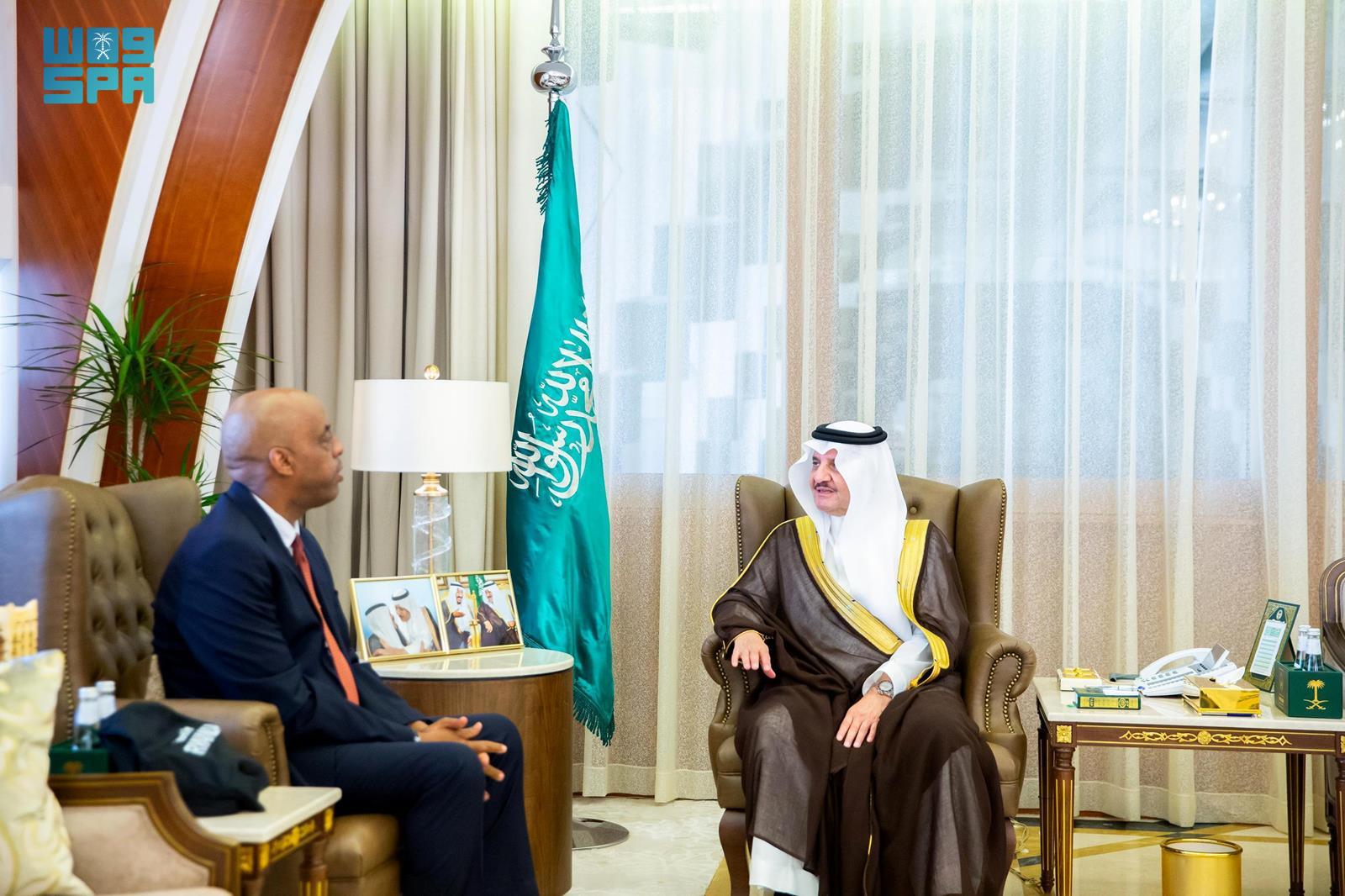 Eastern Region Governor Receives Rwandan Ambassador to Saudi Arabia