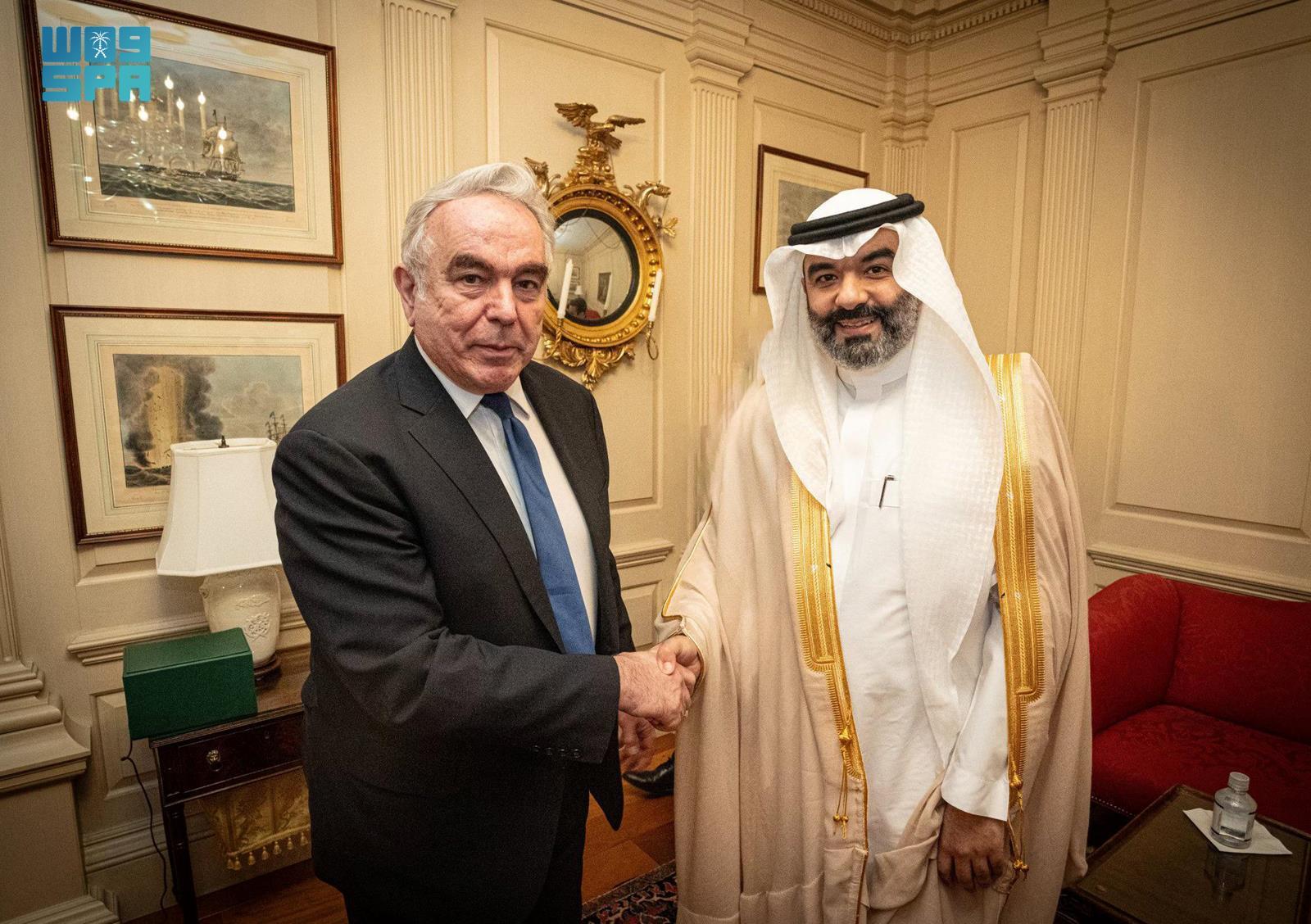 Saudi Minister of Communications Meets with U.S. Deputy Secretary of State