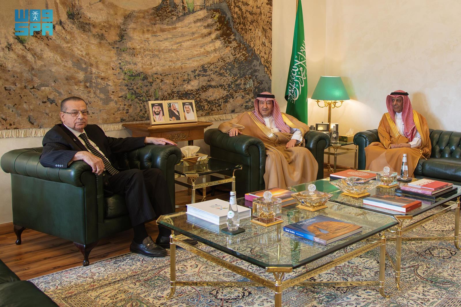 Vice Foreign Minister Receives Palestinian Ambassador