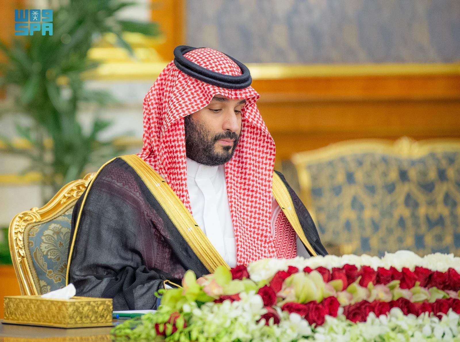 عام سمو ولي العهد يرأس جلسة مجلس الوزراء