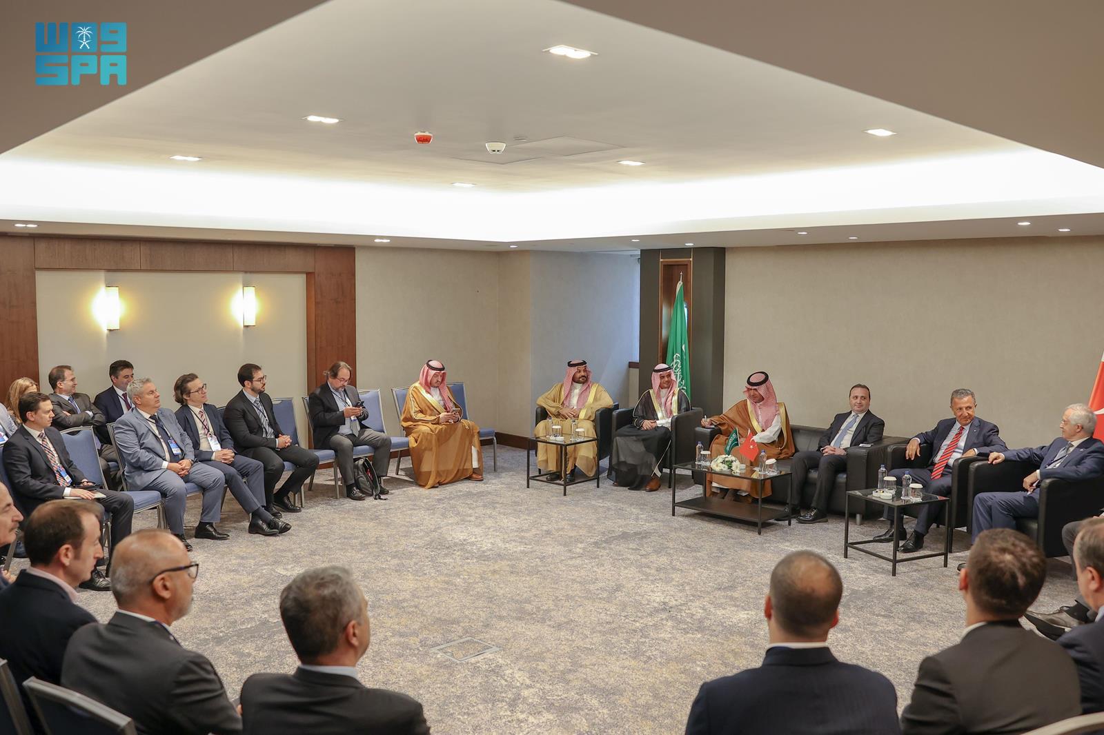 Saudi Minister of Municipal, Rural Affairs and Housing Witnesses the Launch of Türkiye-Saudi ...
