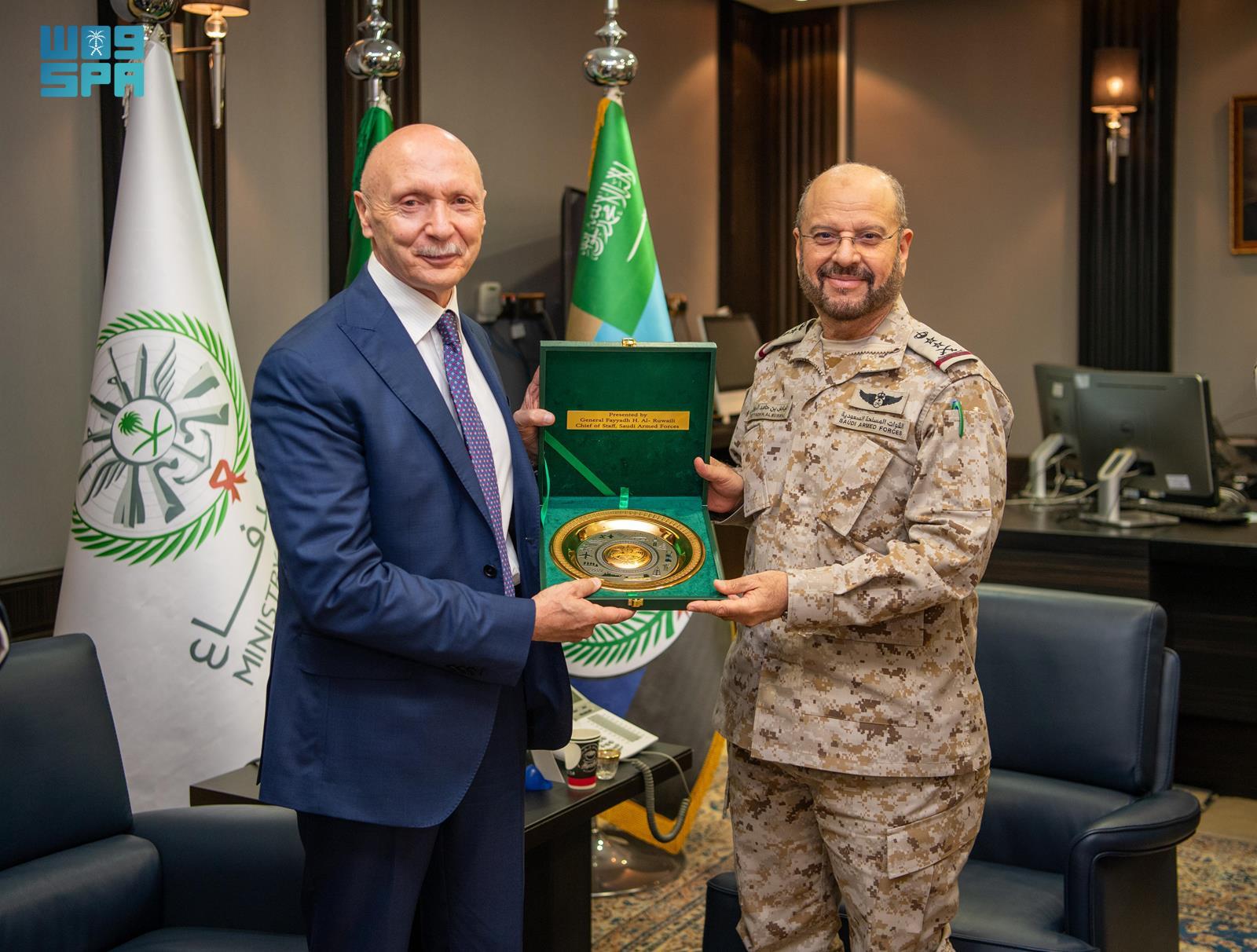 Chief of General Staff Receives Advisor to Italian Defense Minister