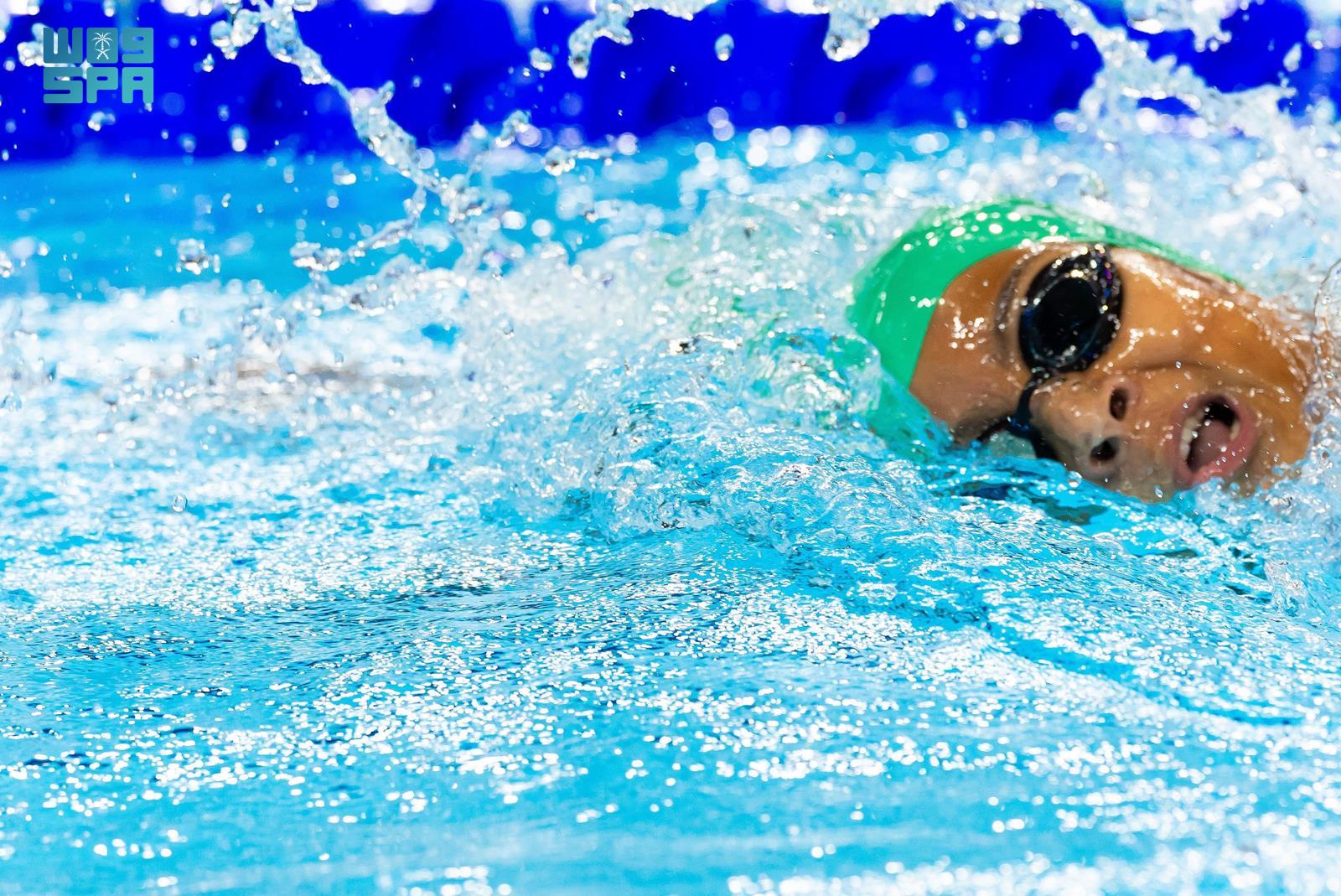 Saudi Swimmer Makes a Splash with New Record at Paris Olympics 2024