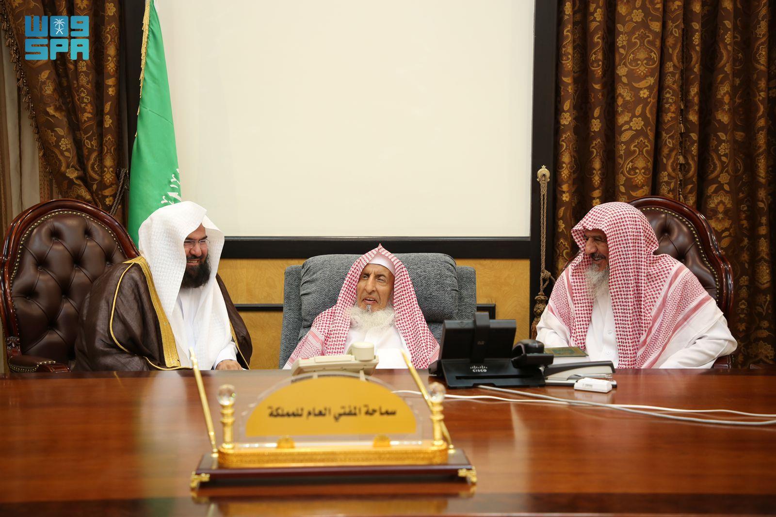 Grand Mufti of Kingdom Receives President of Religious Affairs of Grand ...