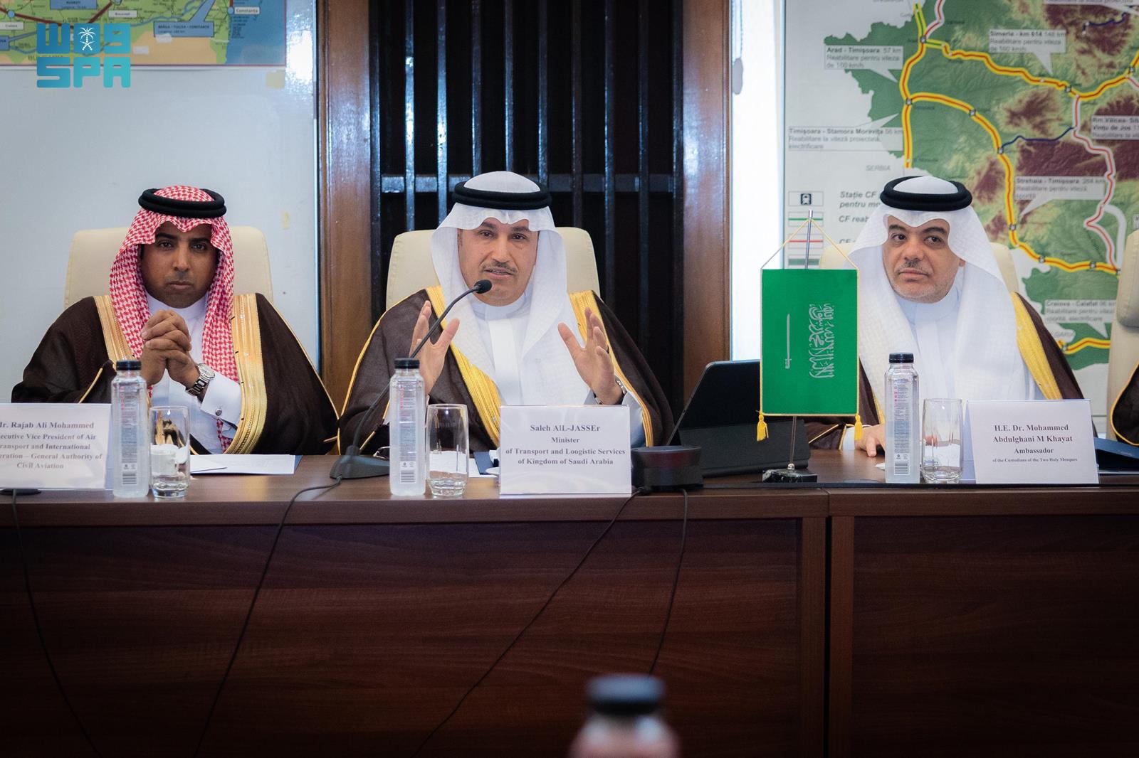 Saudi, Romanian Transport Ministers Sign MoU on Logistics Services
