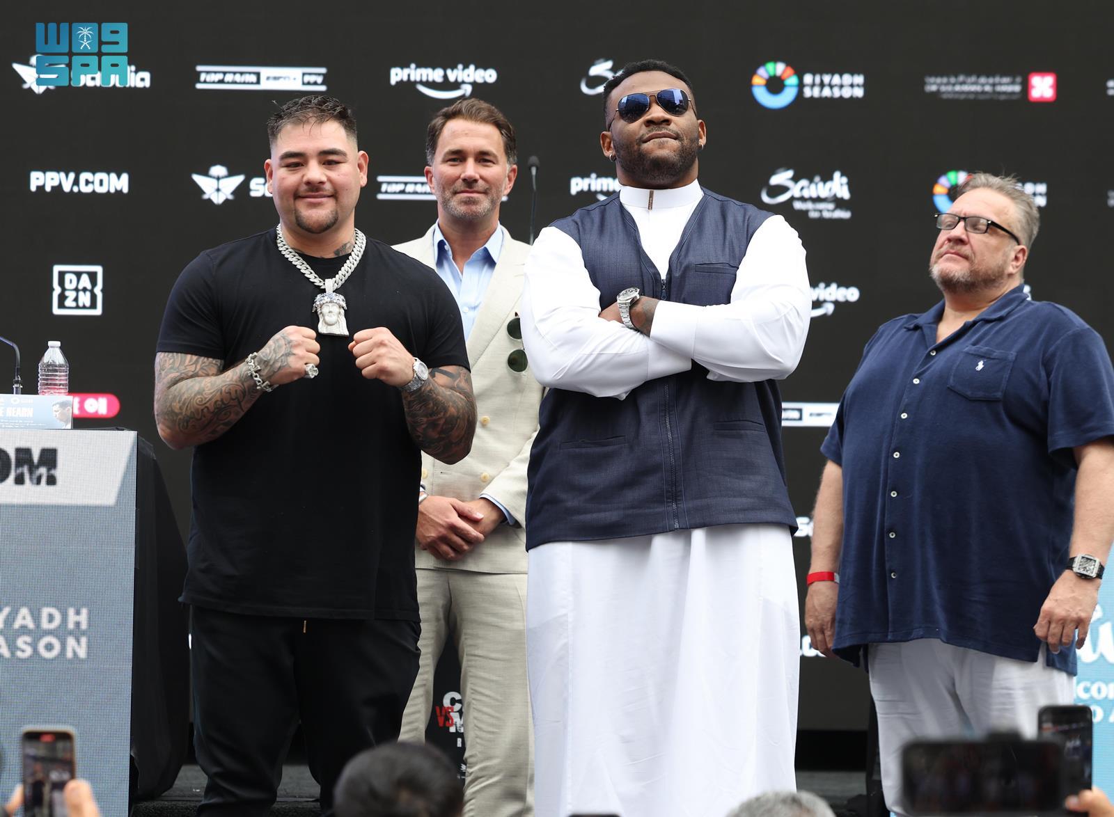Boxers Set to Face Off in Historic Riyadh Season Event in Los Angeles