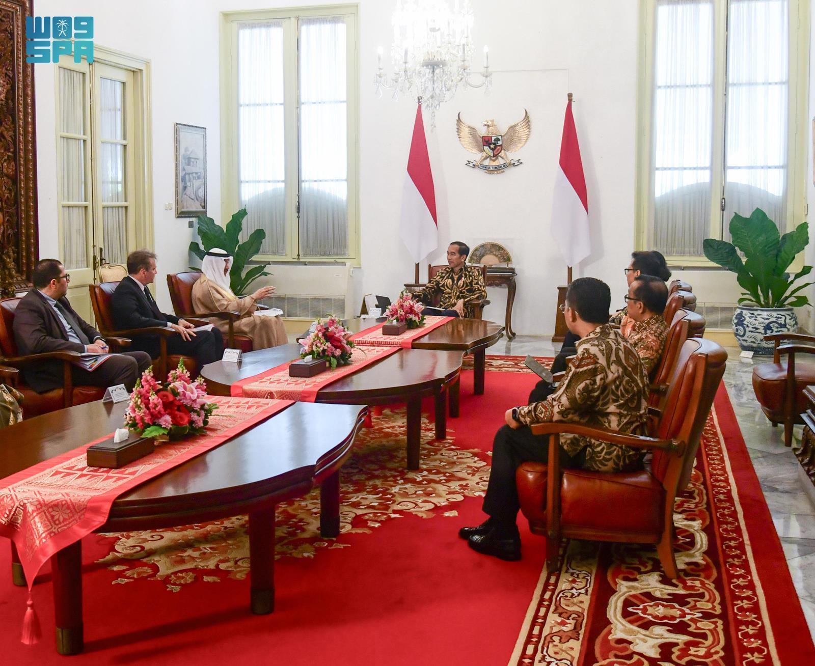 Indonesian President Receives Islamic Development Bank President