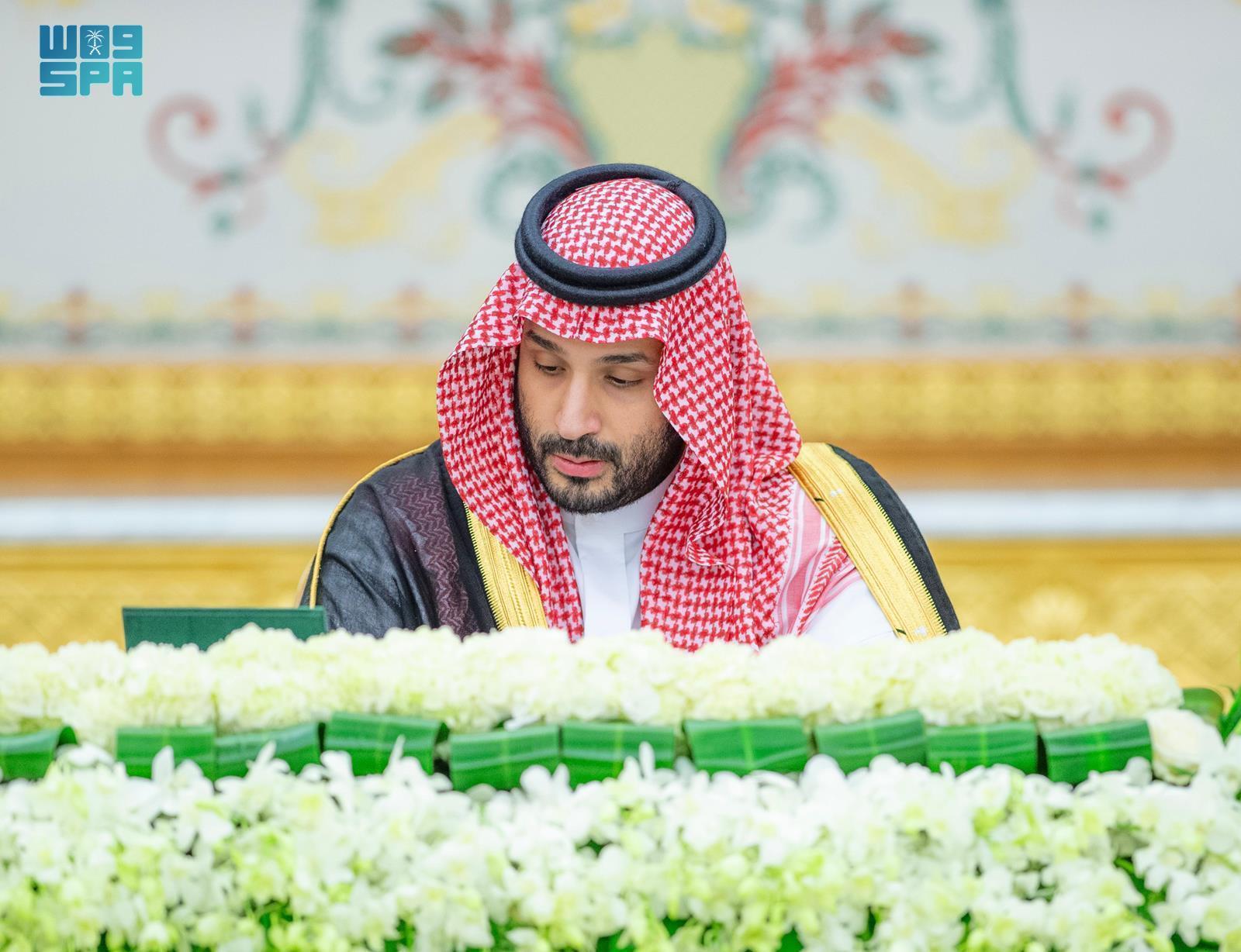 HRH the Crown Prince Chairs Cabinet Session in Riyadh