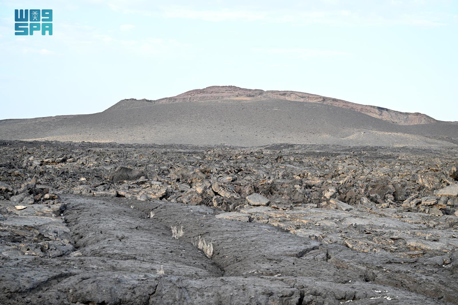 Ancient Volcanic Eruptions Form Madinah's Lava Fields