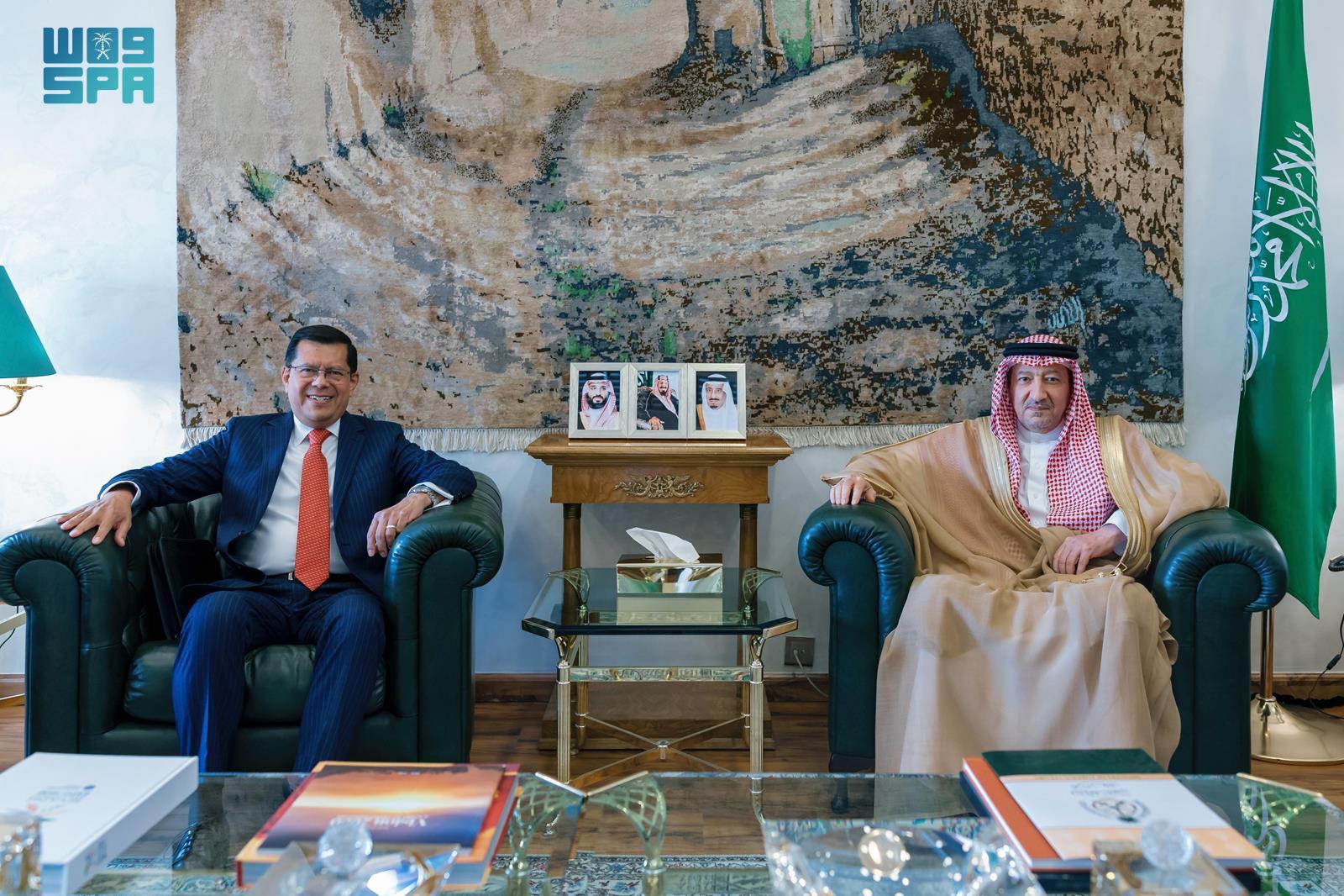 Saudi Vice Foreign Minister Receives Mexican Ambassador to Saudi Arabia