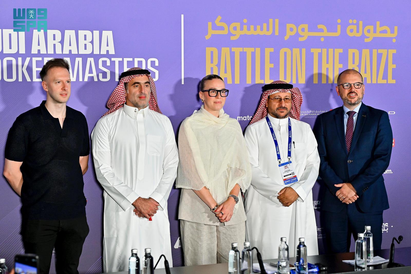 Riyadh Hosts World Champions at the Saudi Arabia Snooker Masters