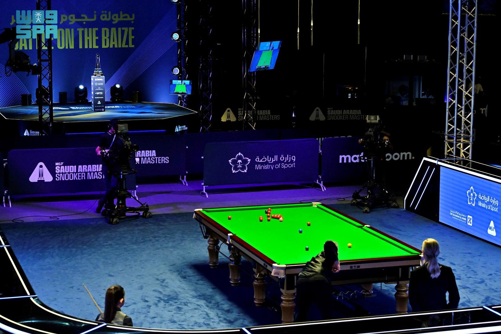 English Players Dominate Second Round of Saudi Arabia Snooker Masters
