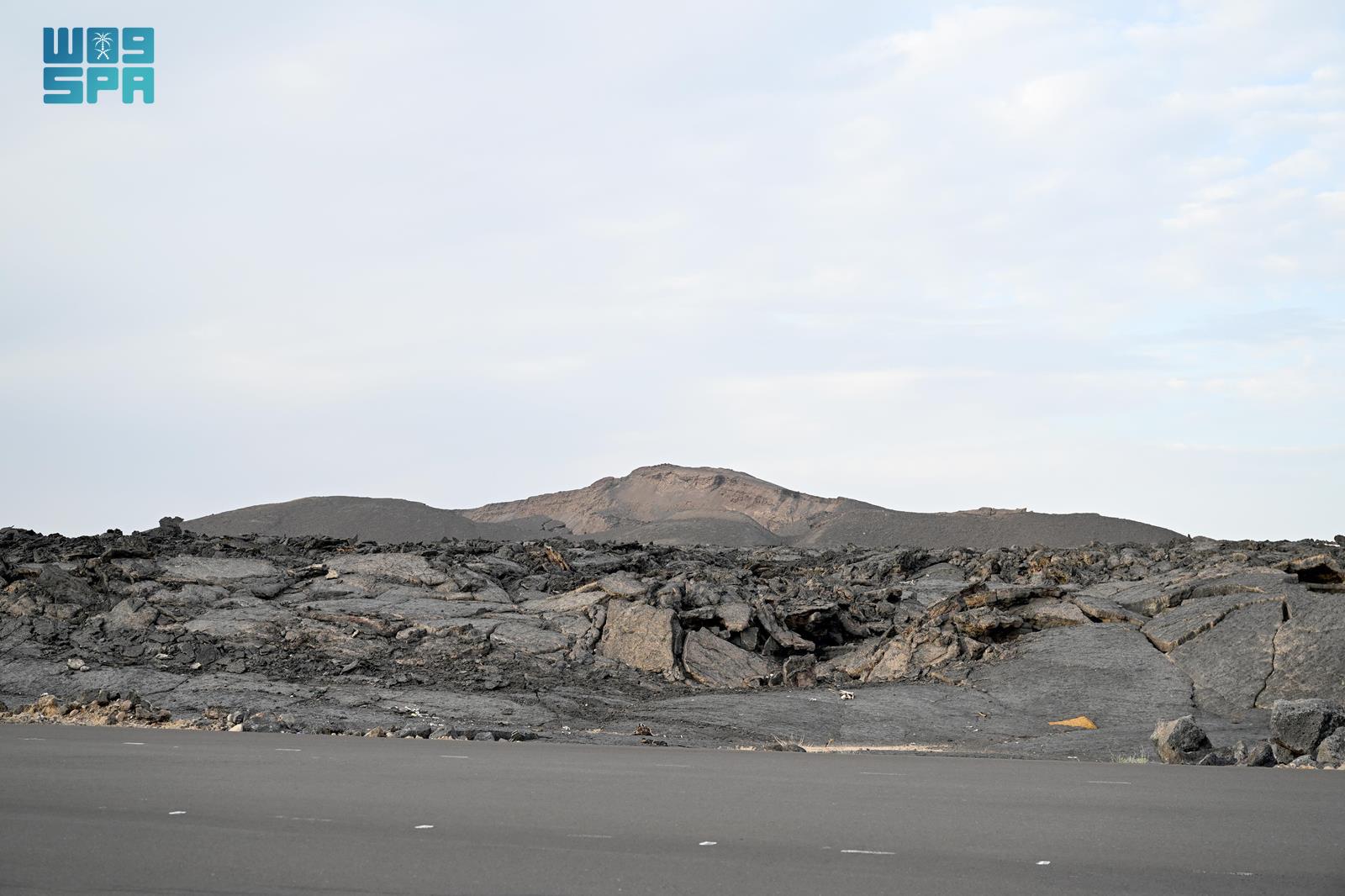 Ancient Volcanic Eruptions Form Madinah's Lava Fields