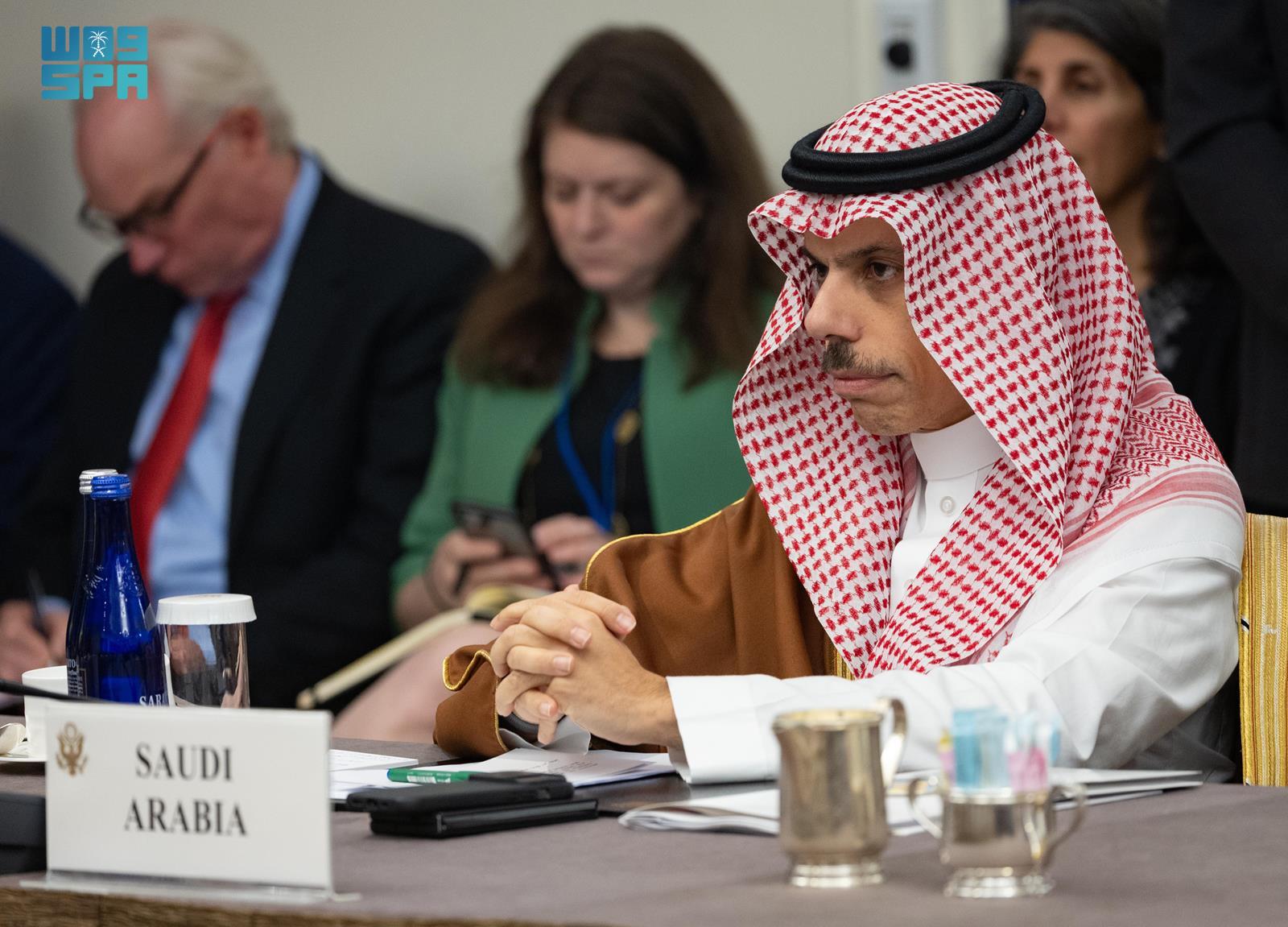 Saudi Minister of Foreign Affairs Participates in Joint Ministerial ...