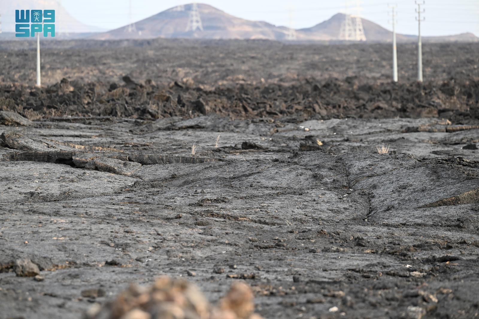 Ancient Volcanic Eruptions Form Madinah's Lava Fields