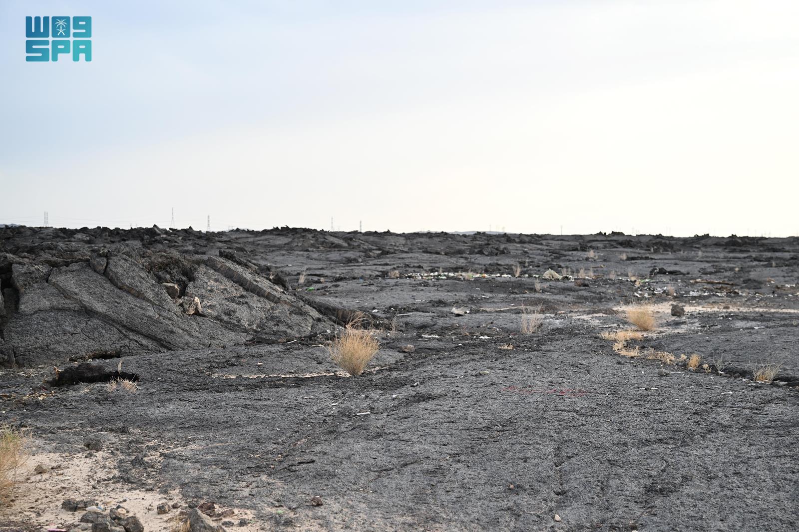 Ancient Volcanic Eruptions Form Madinah's Lava Fields